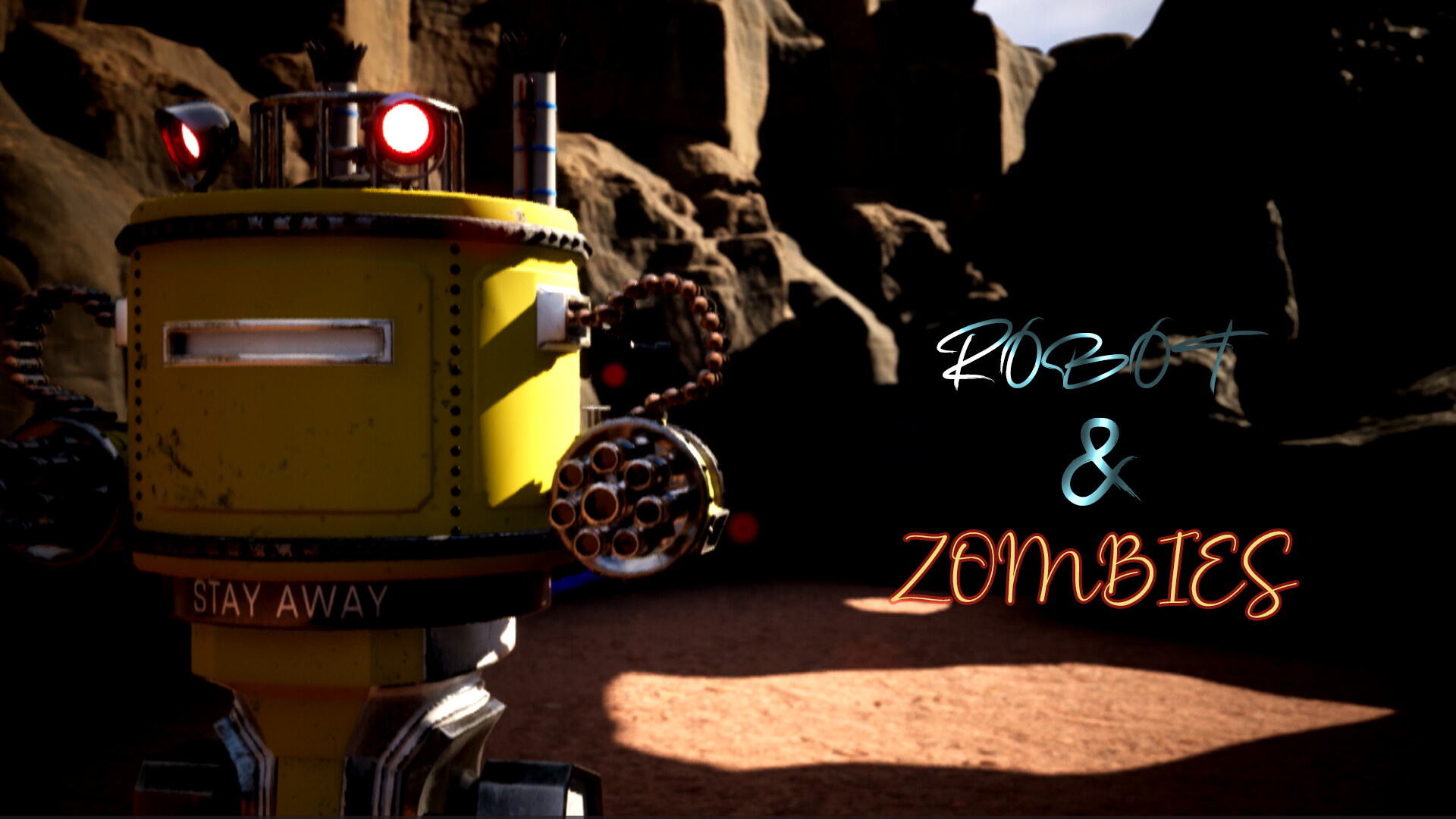 ArtStation - ROBOT & ZOMBIES WAR TRAILER