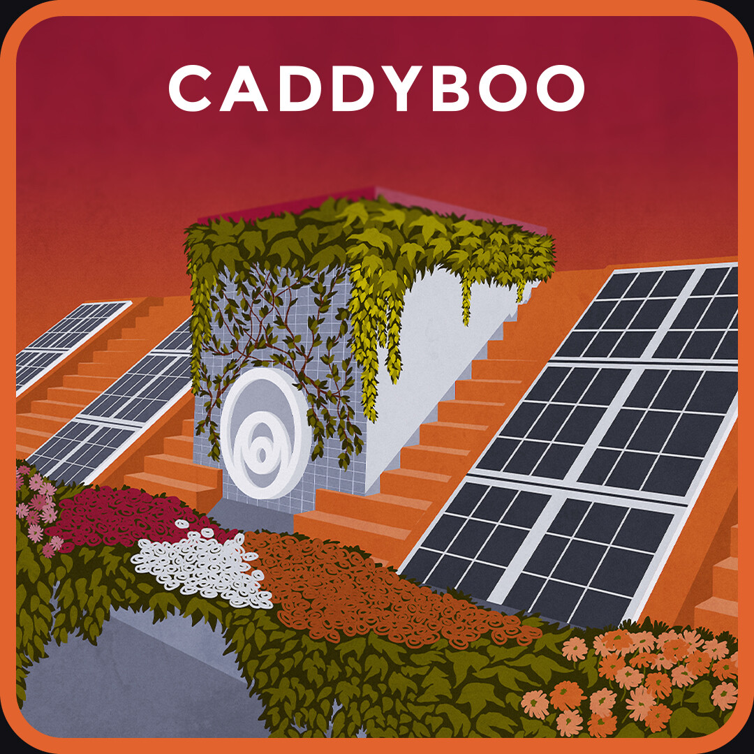 ArtStation - Virtual Environment Exterior Illustration