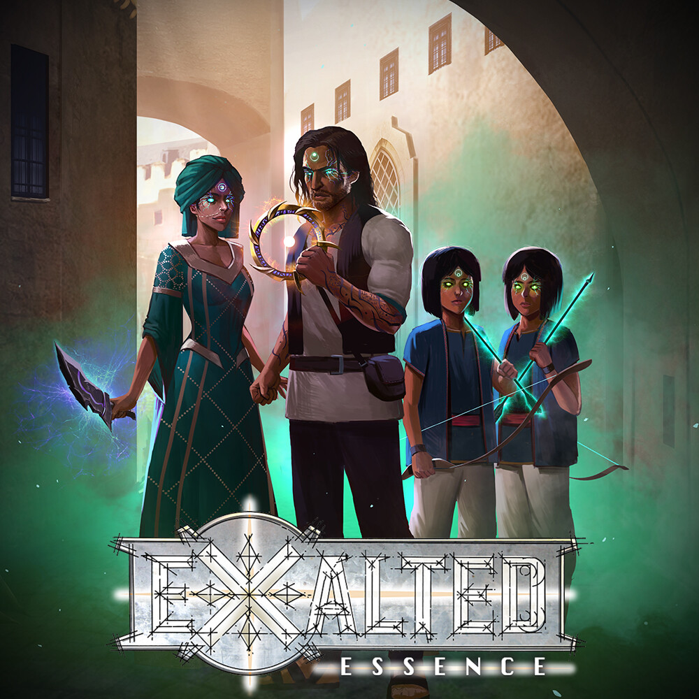 ArtStation - Single Exalt Stories - An Exalted Essence Novella