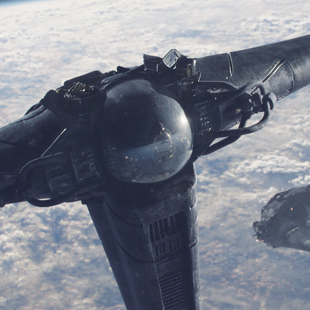 ArtStation - Escaping home - alien escape pods