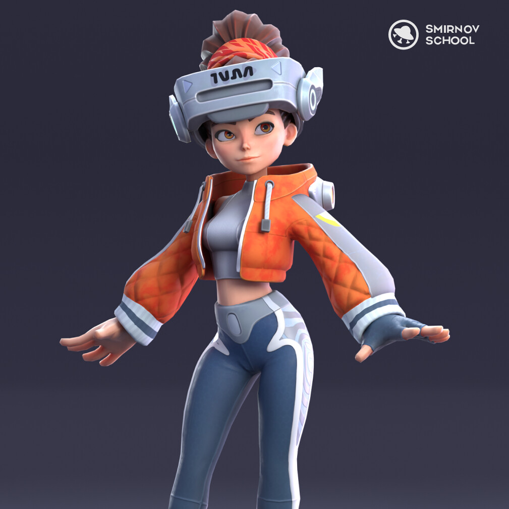Smirnov School 3d Character