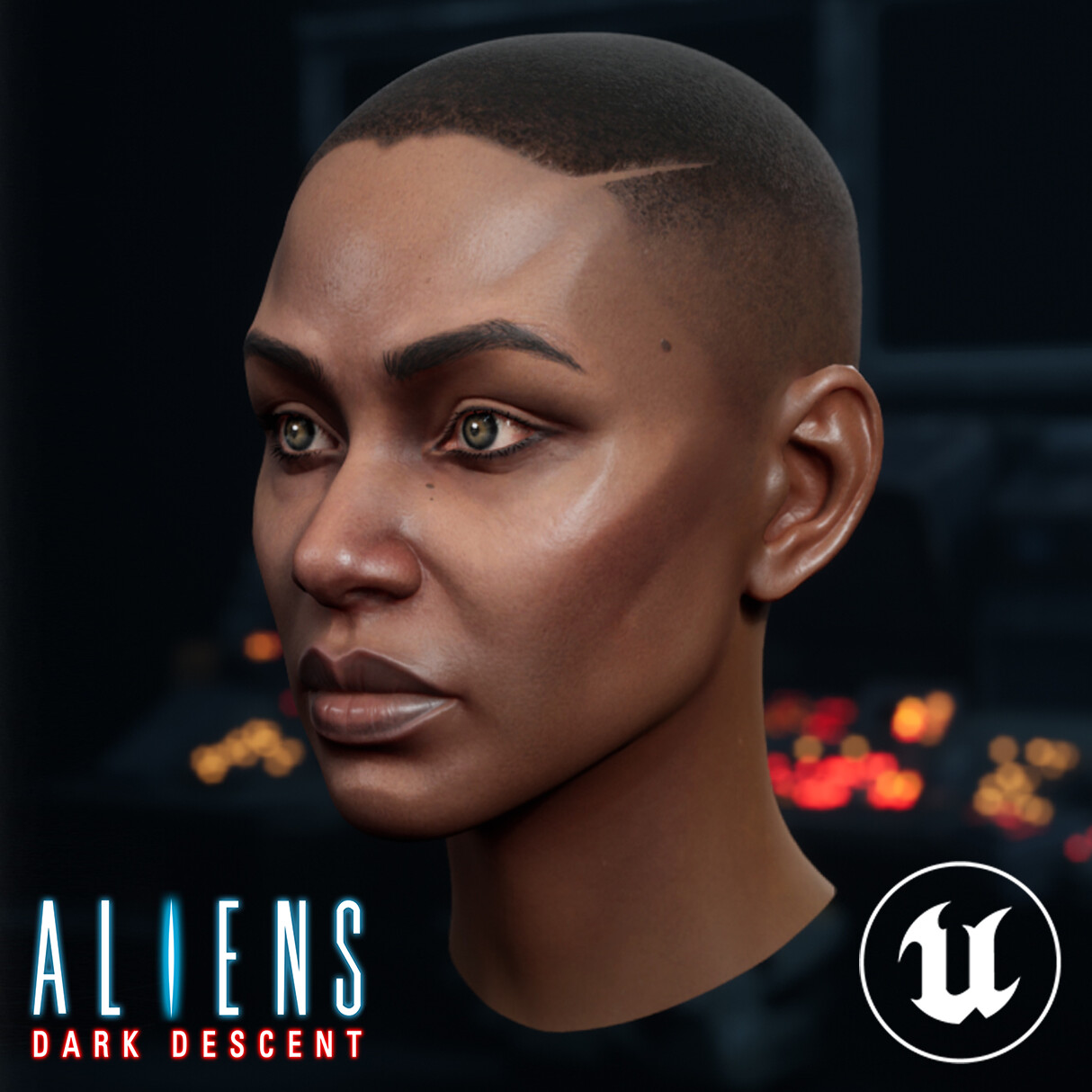 ArtStation - Aliens Dark Descent - Heads