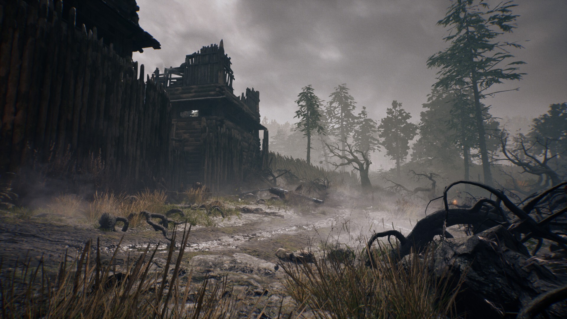 ArtStation - Banishers: Ghosts of New Eden - Old Marsh Encampment