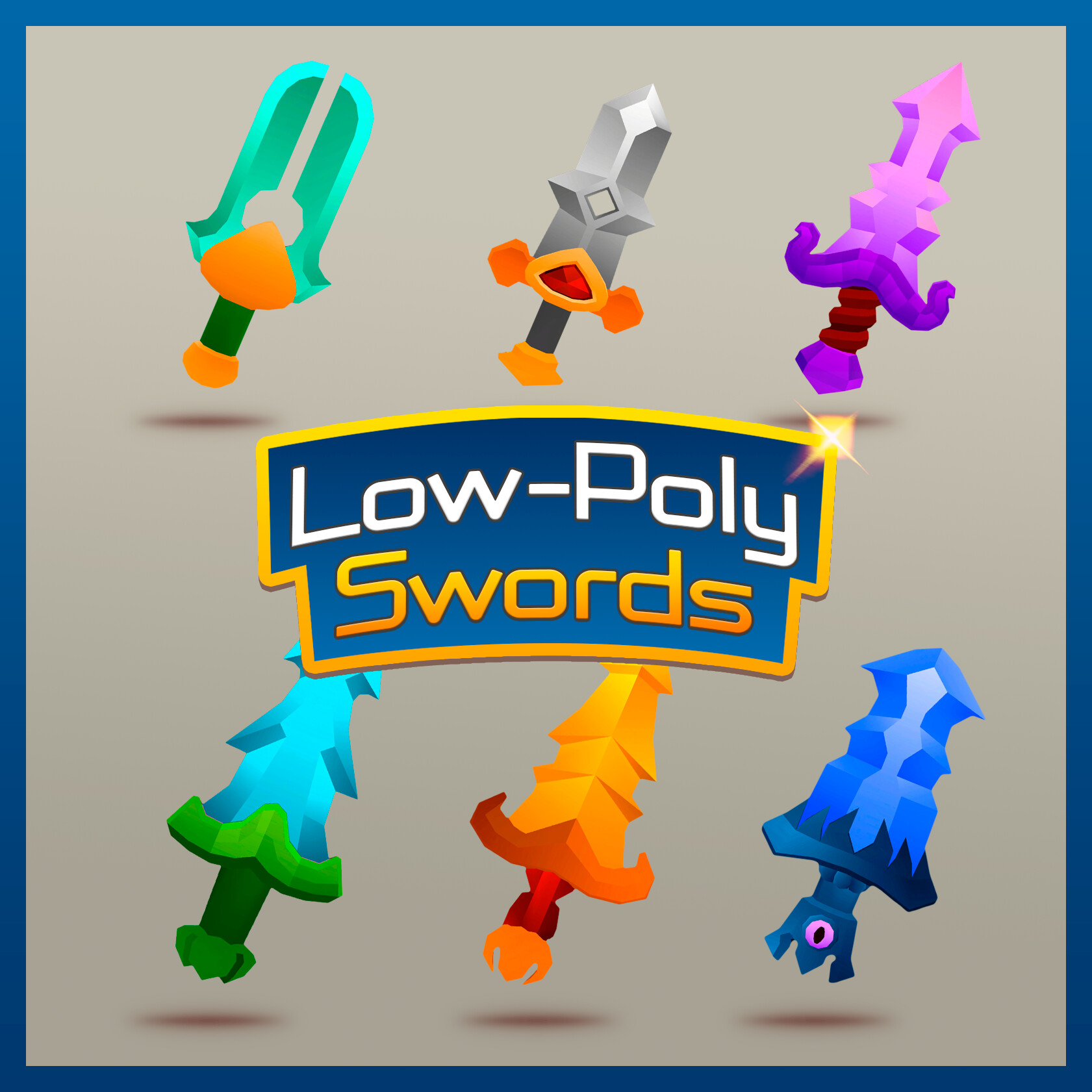 ArtStation - Low-Poly Swords