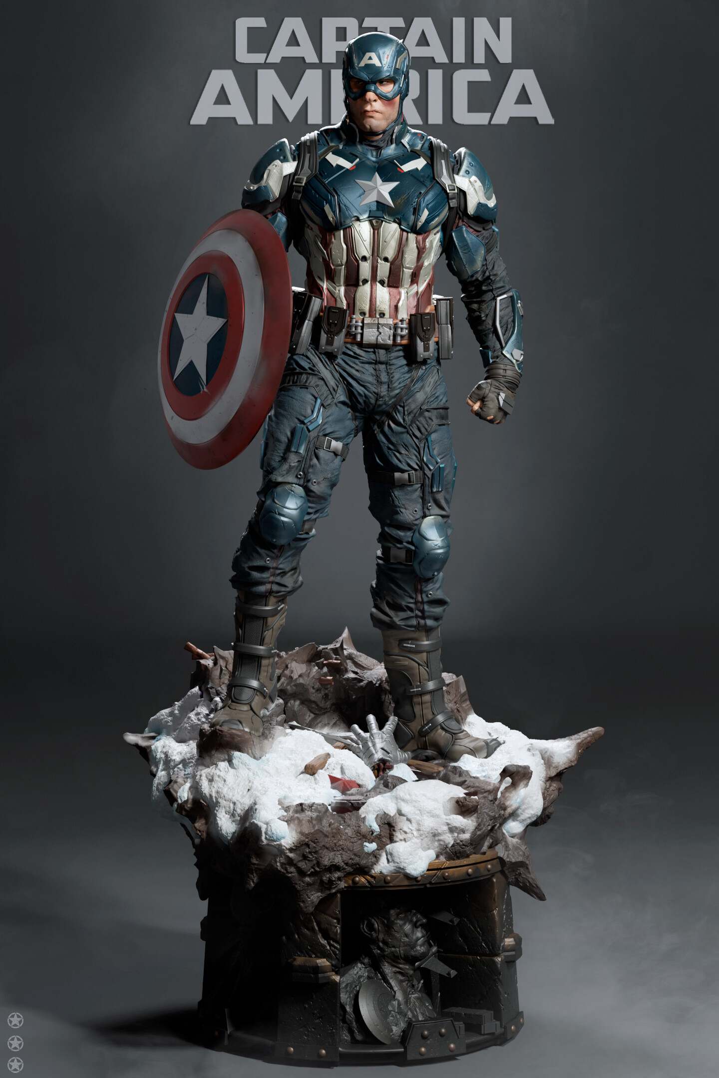 ArtStation - Captain America