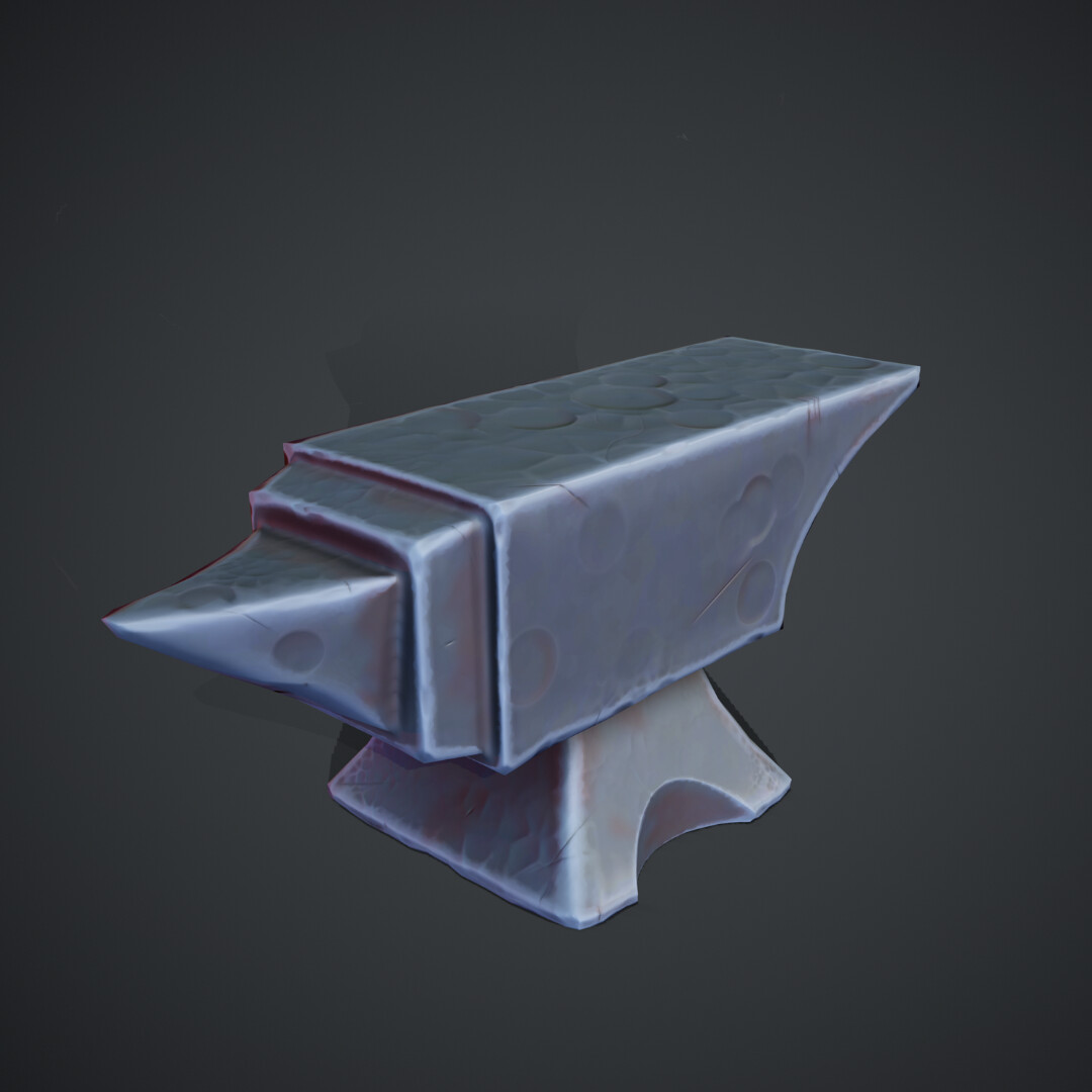 ArtStation - Stylized Anvil Game Ready