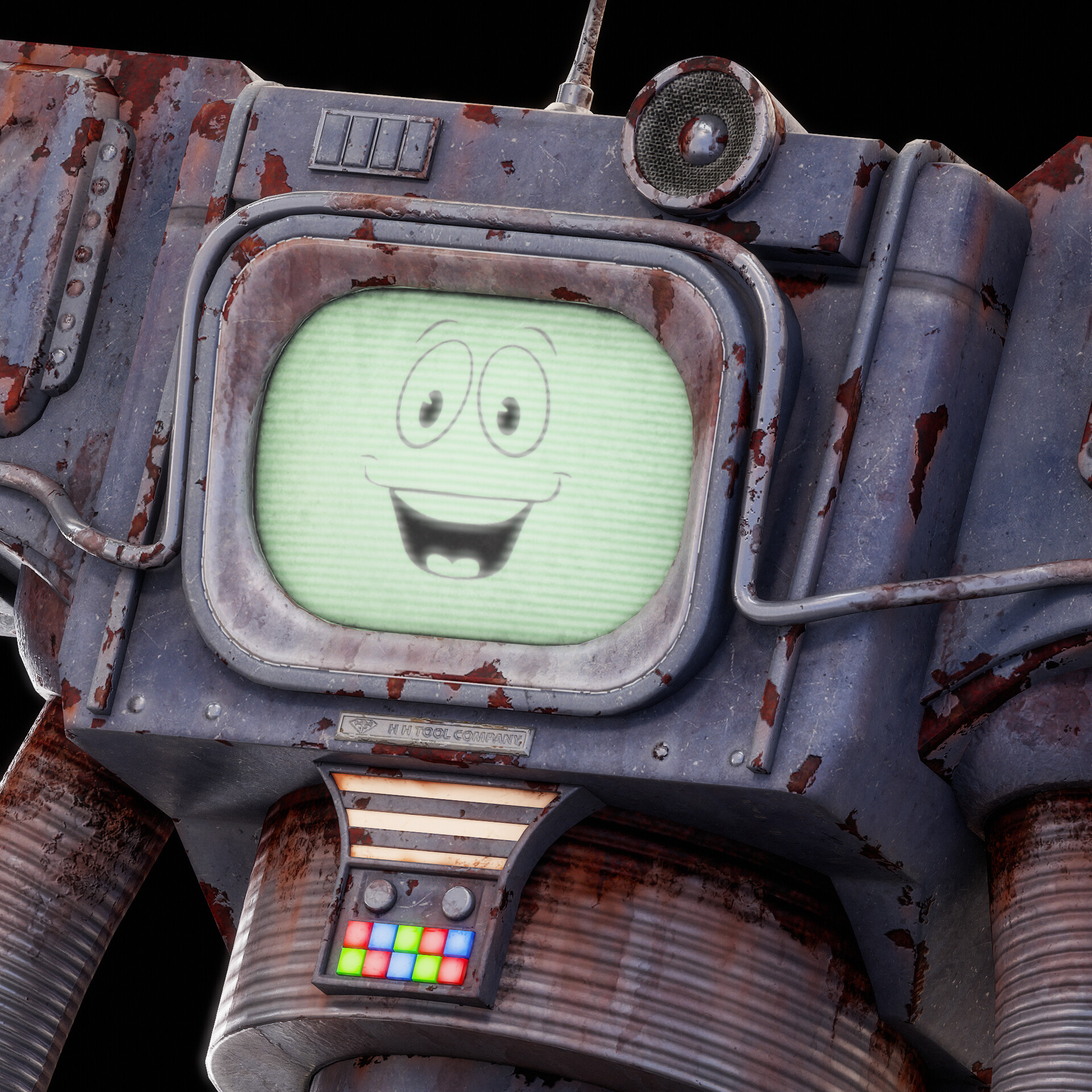 Artstation Fallout New Vegas Securitron