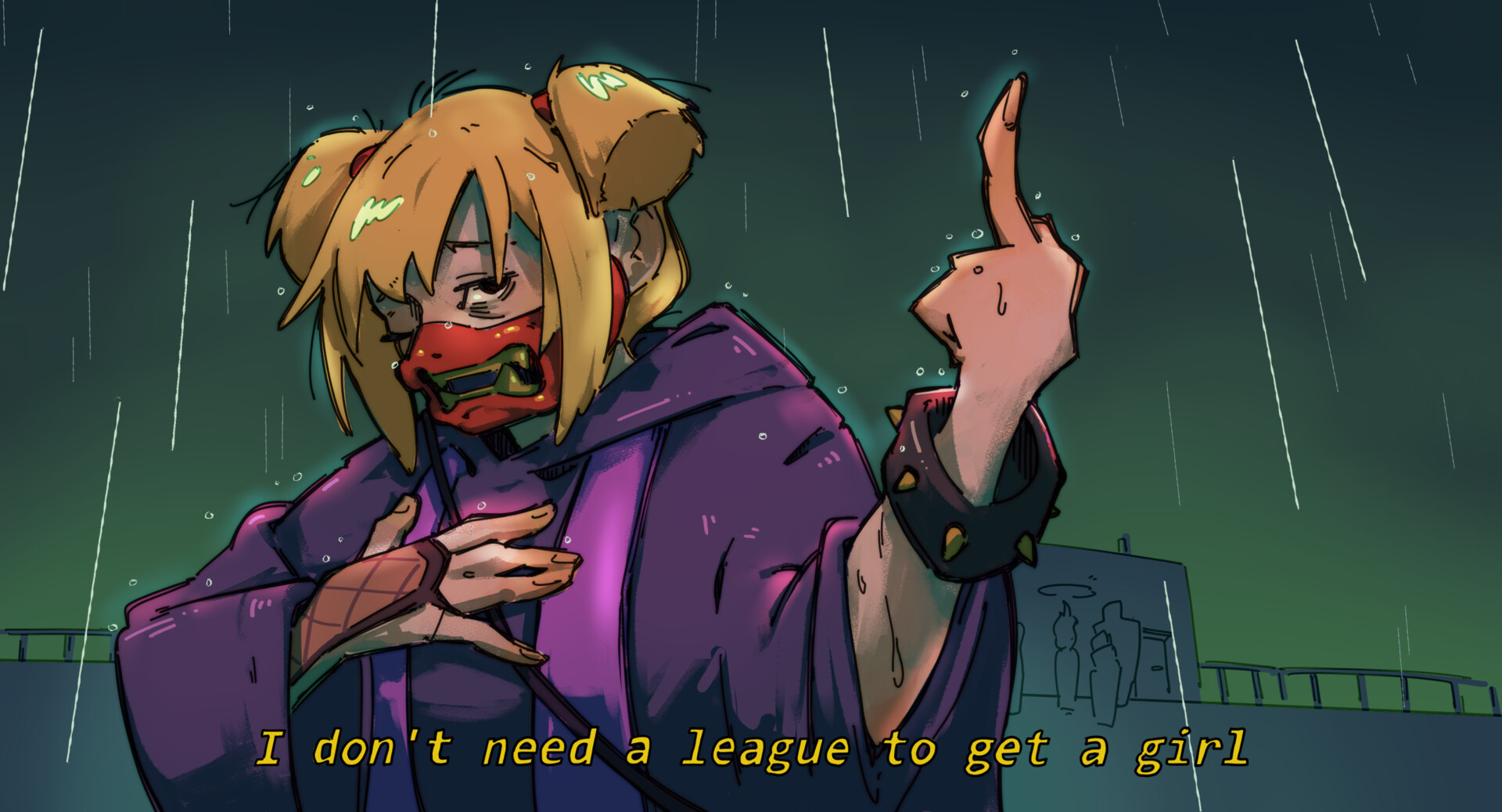 ArtStation - Roxie Richter Redraw - Scott Pilgrim Takes Off