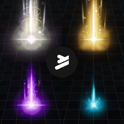 ArtStation - Item Pickup VFX - Asset Pack - Unreal Engine + Unity