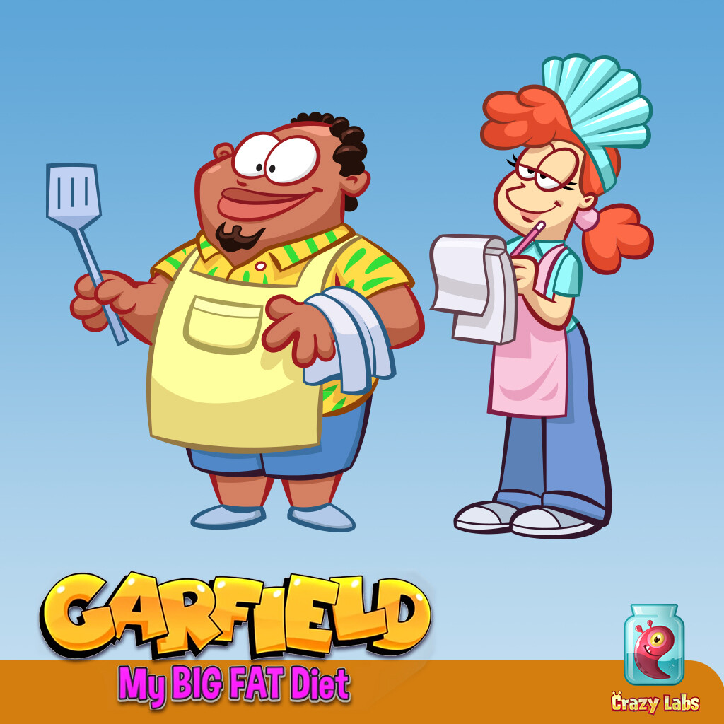 ArtStation - Garfield - Eat. Cheat. Eat!