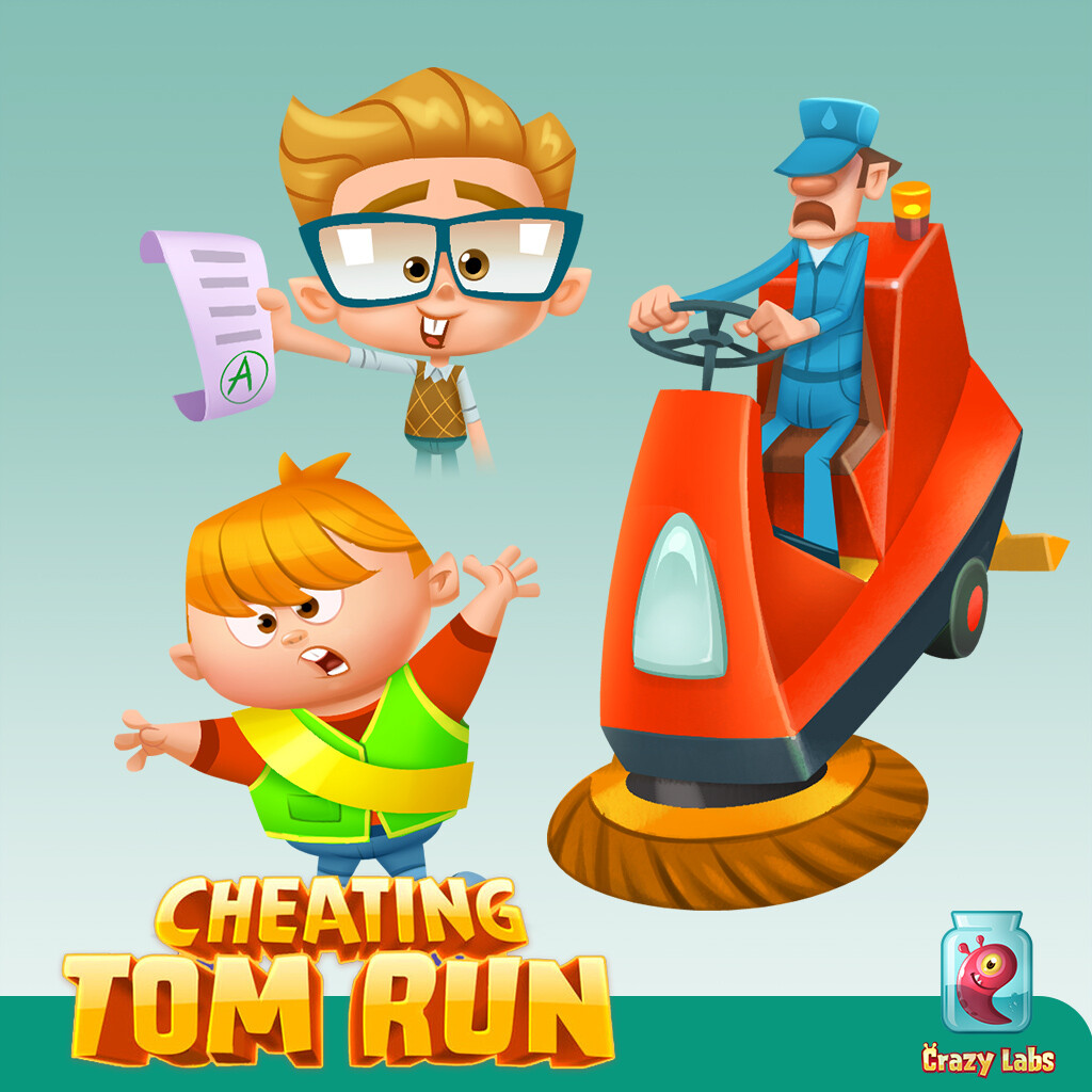 ArtStation - Cheating Tom Run