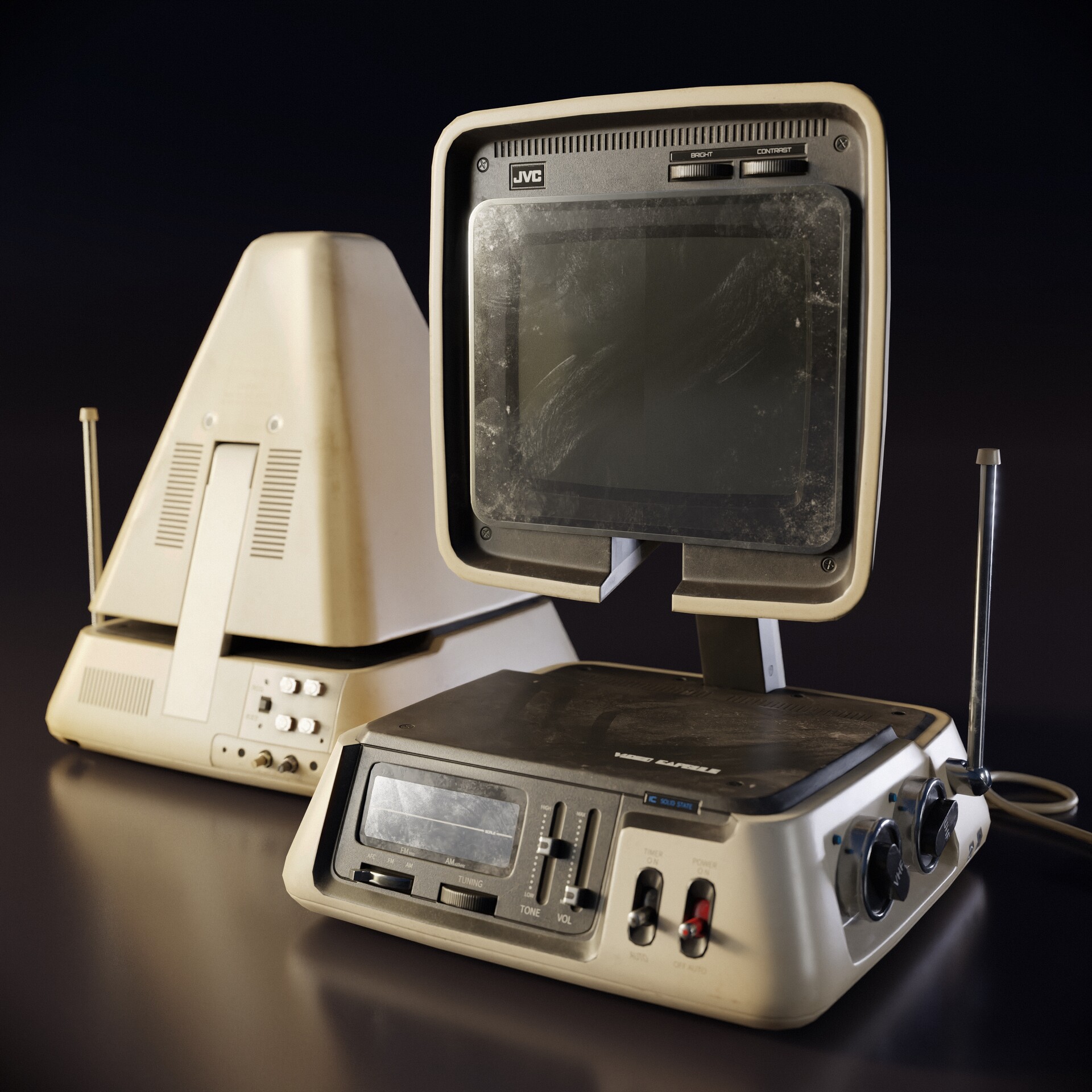 ArtStation - Video Capsule JVC 3100R 1978