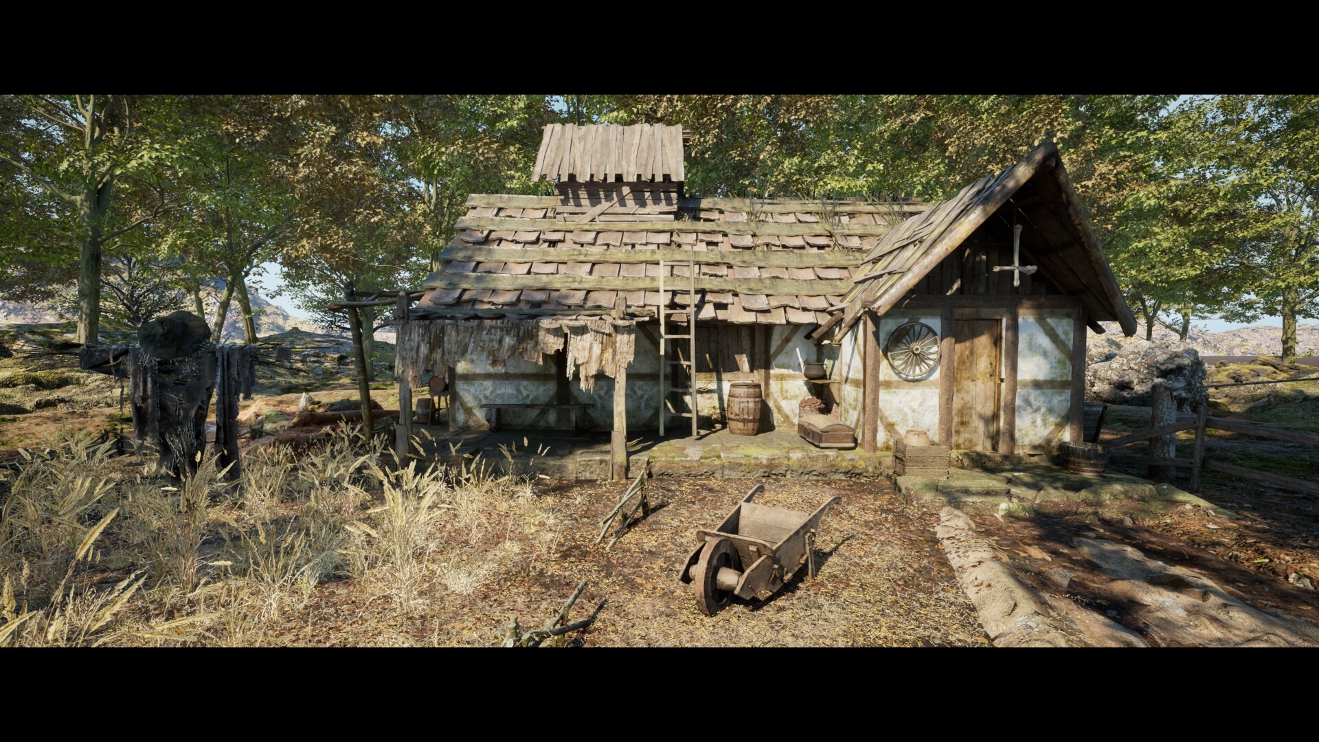 ArtStation - Shack In The Woods