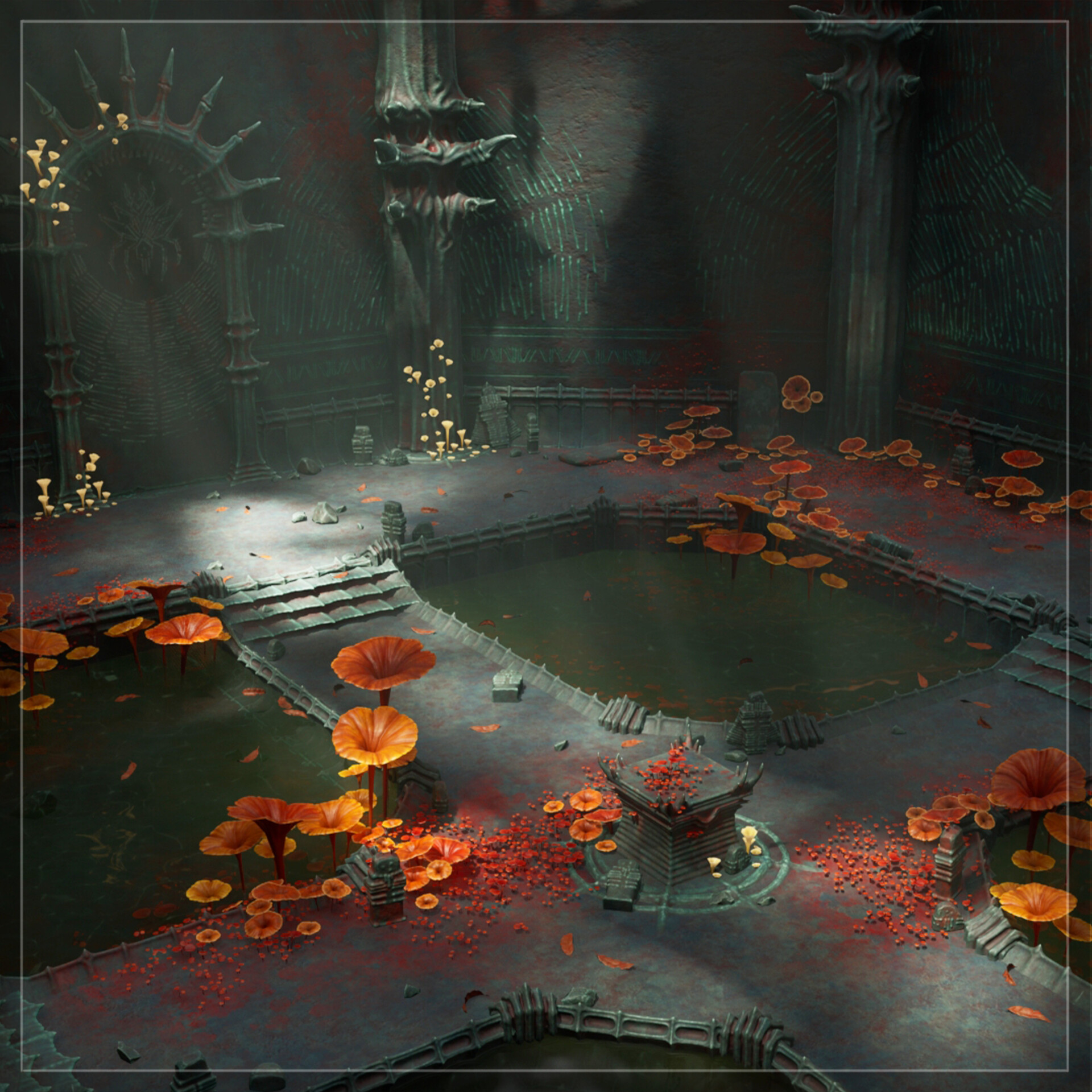 ArtStation - Abandoned Alien Temple | Real-time 3D environment