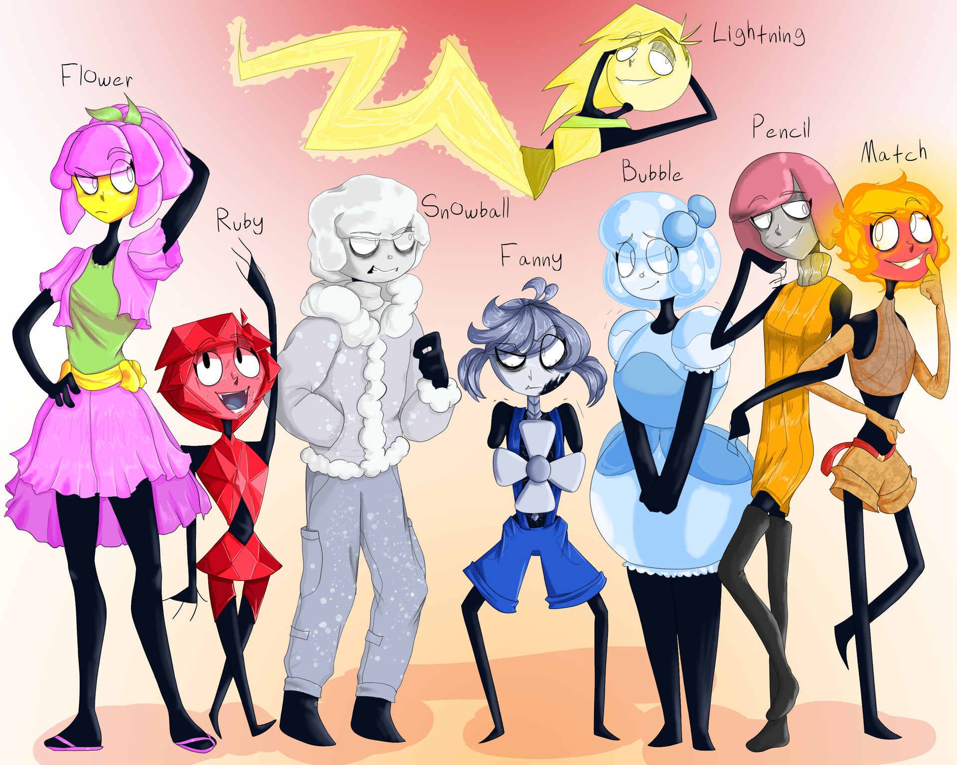 ArtStation - Battle For Dream Island Character Design Challenge