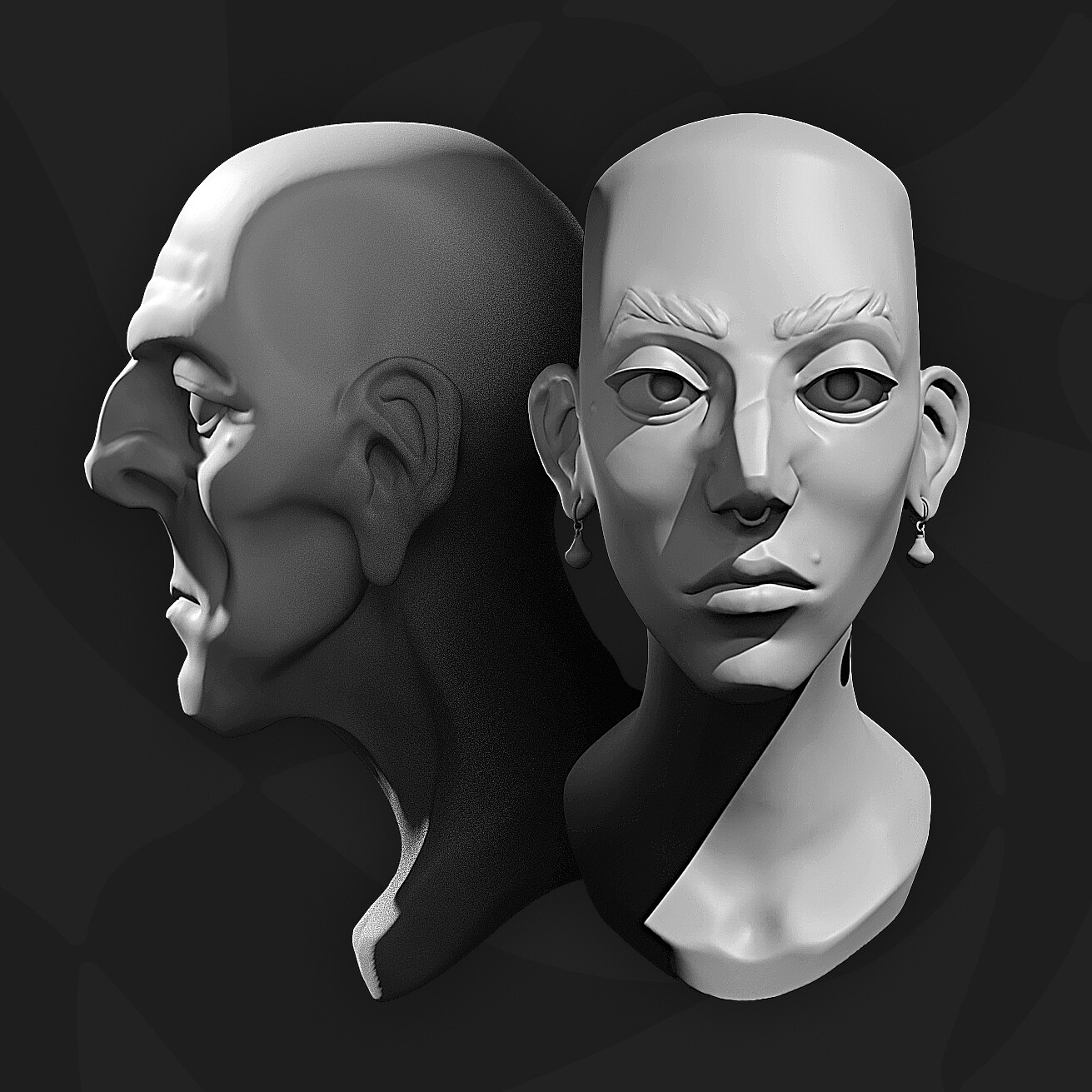 ArtStation - Head Sculpts