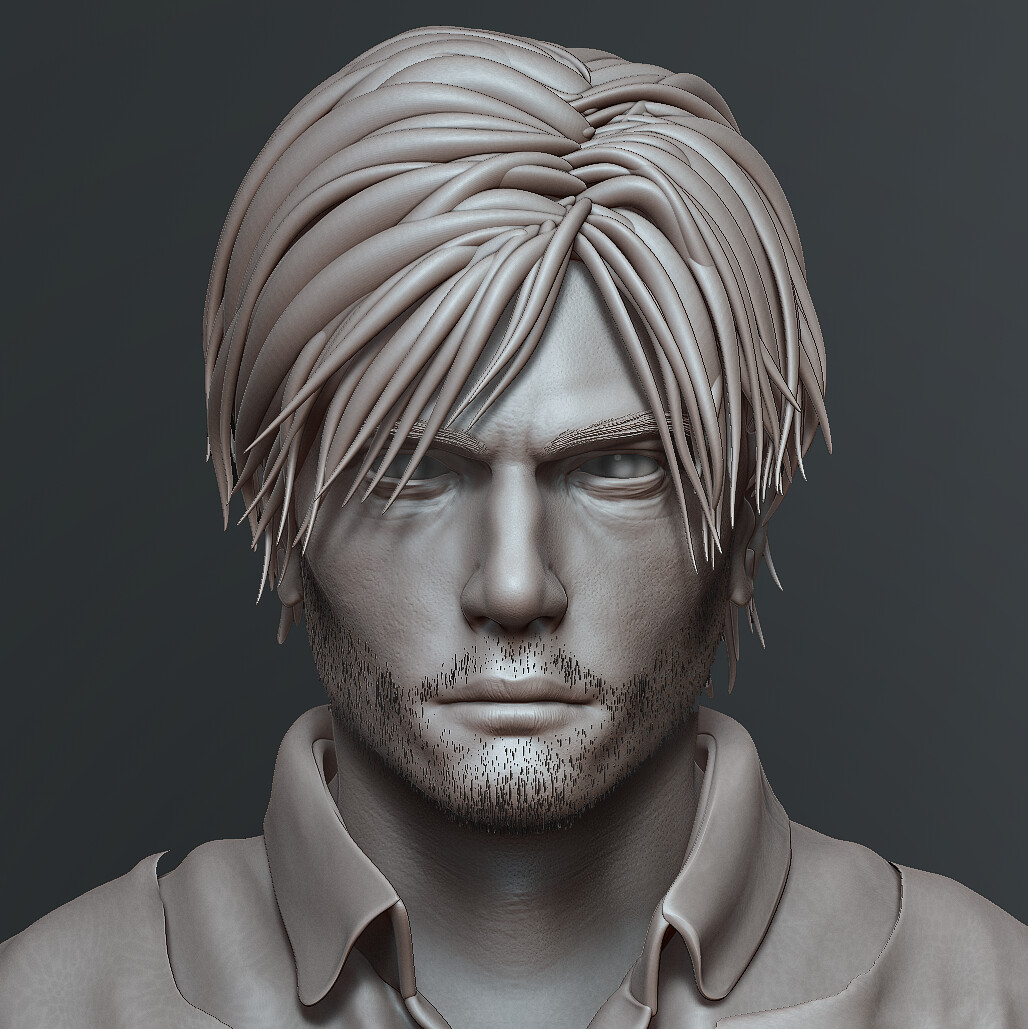 ArtStation - Resident Evil Inspired Character Wip