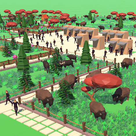 ArtStation - Zoo Game Unity