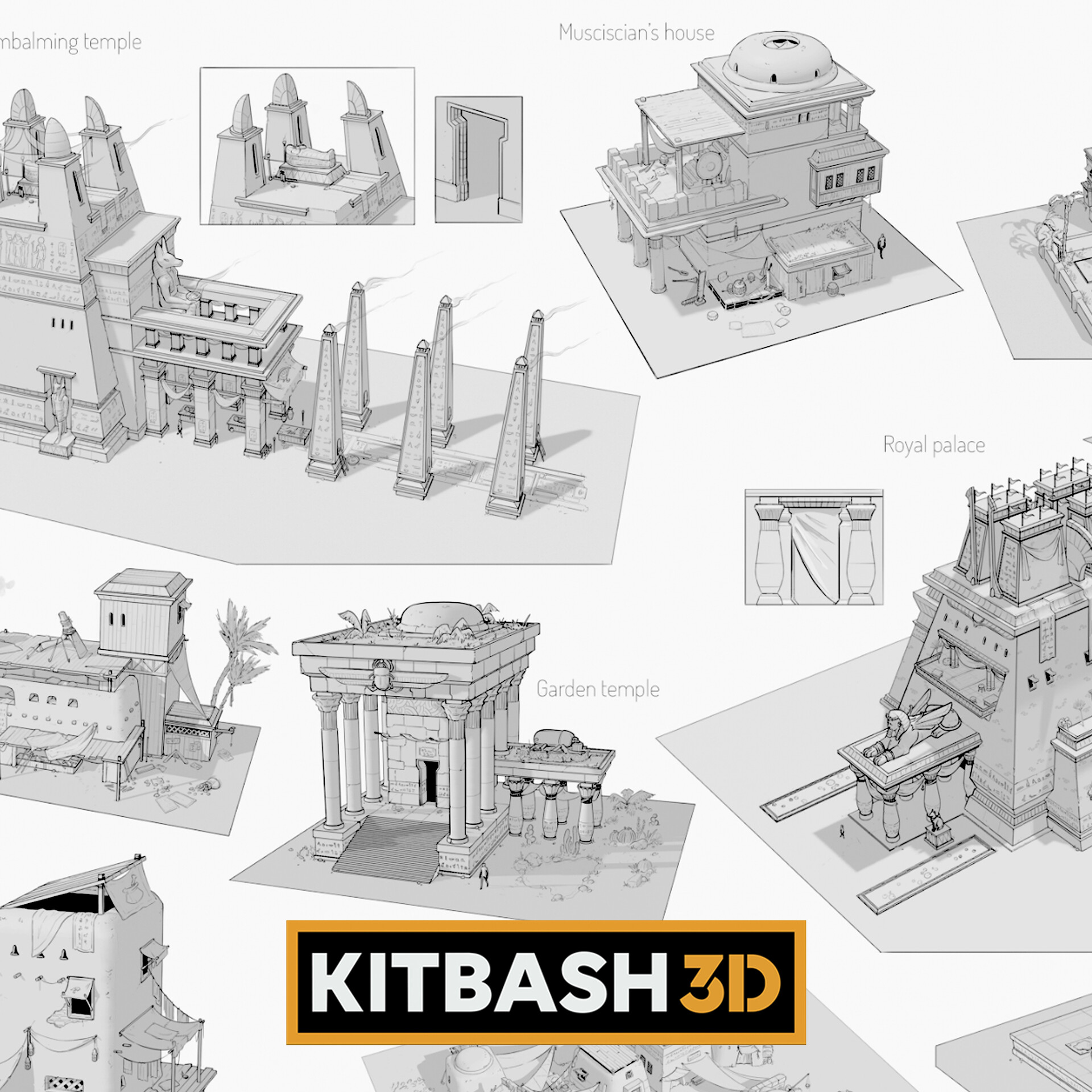 ArtStation - Sands of Time - Kitbash3D