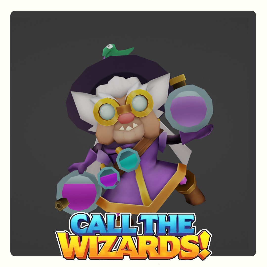 ArtStation - Potion Wizard