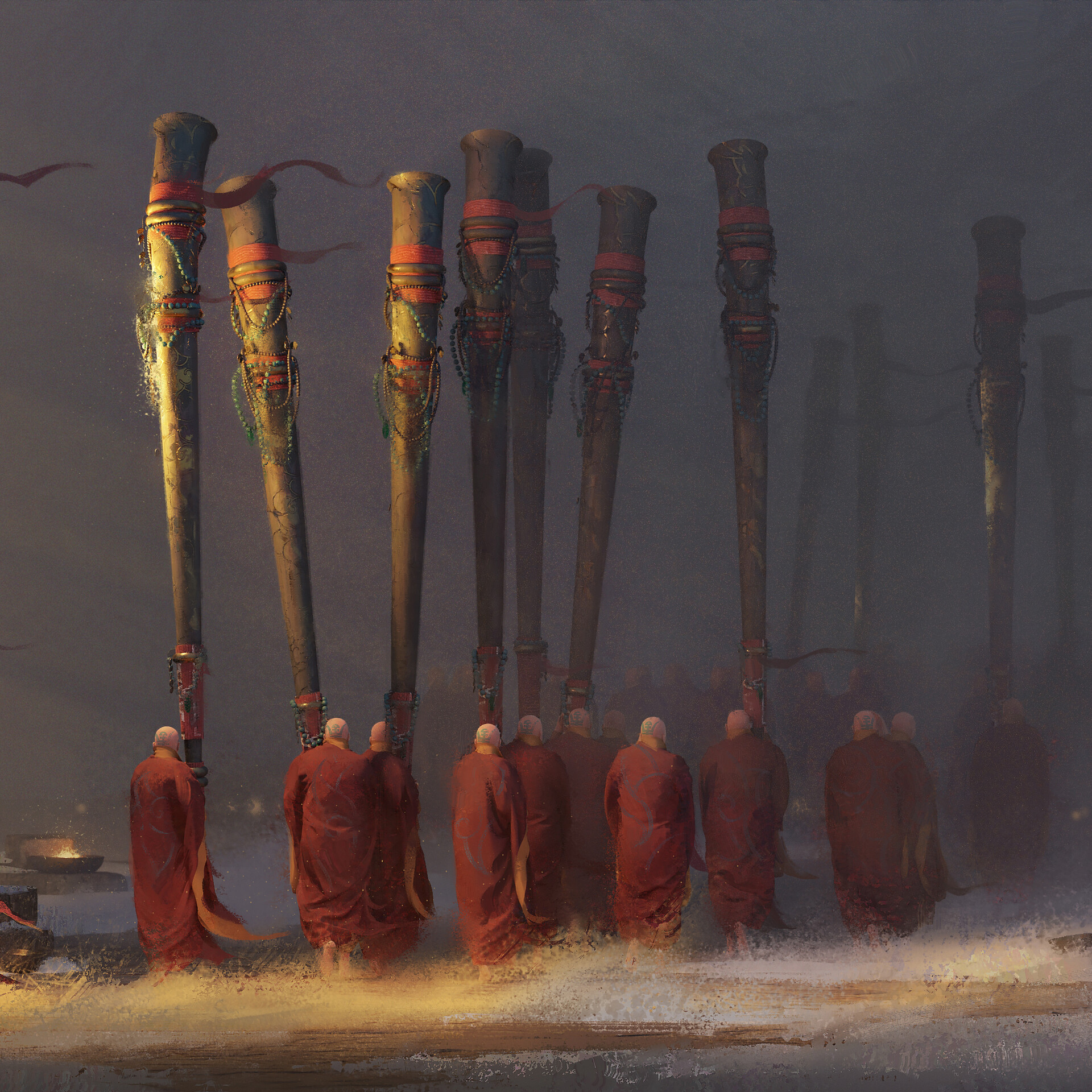 ArtStation - Monks