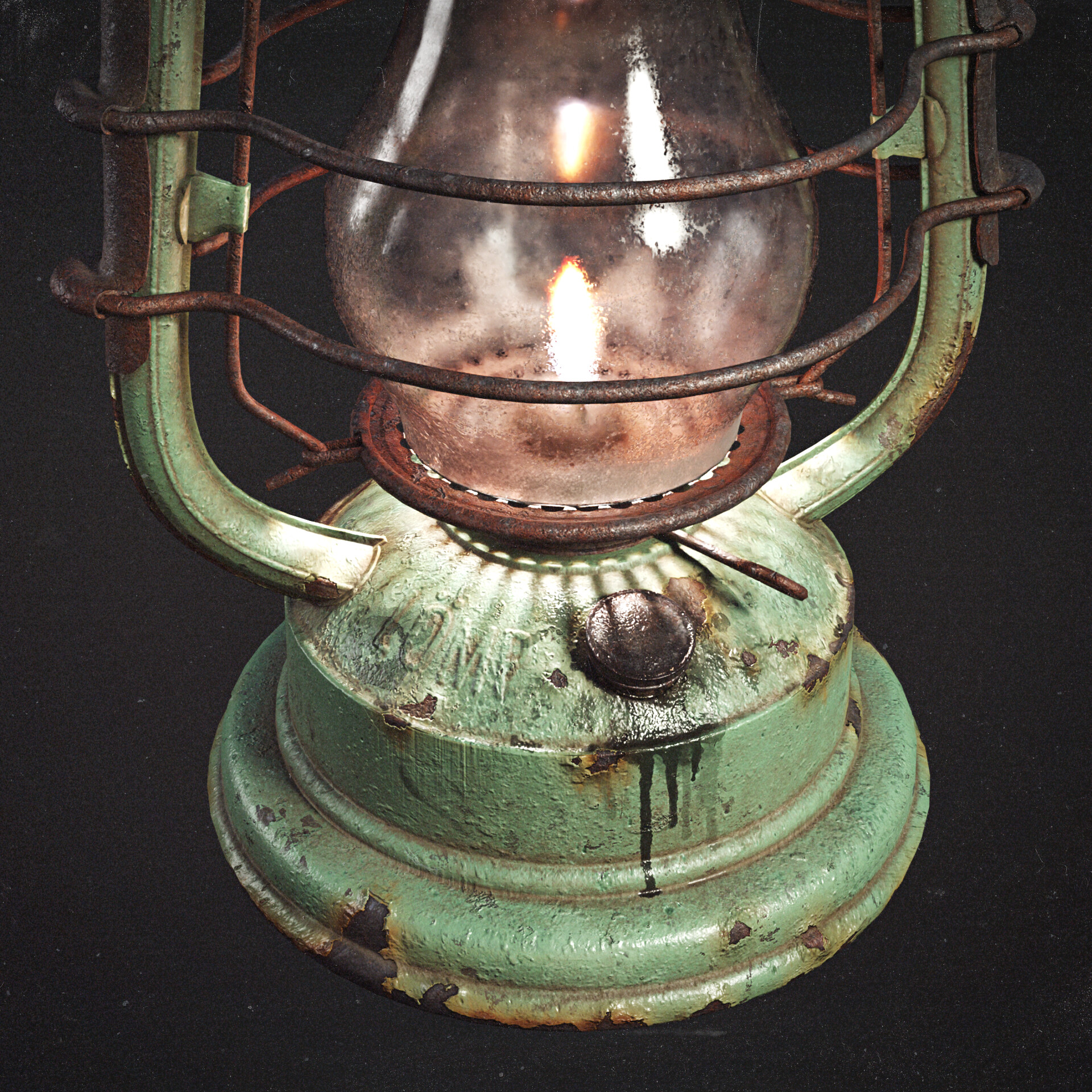 ArtStation - Oil Lamp | Game Ready