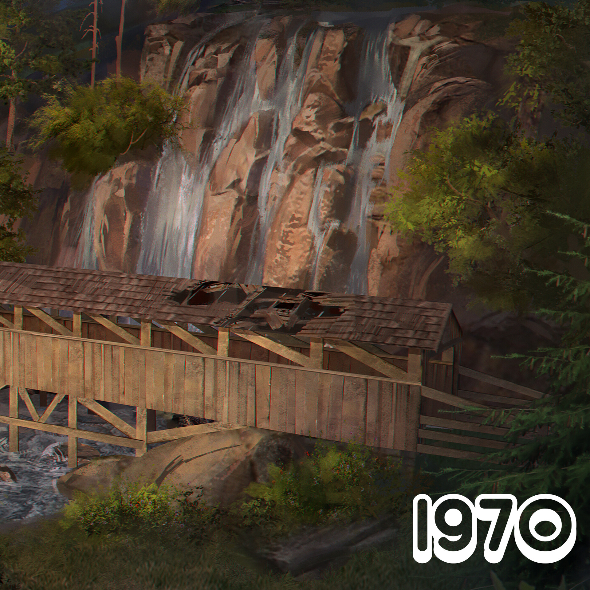 ArtStation - Waterfall - Concept Art by Argentics