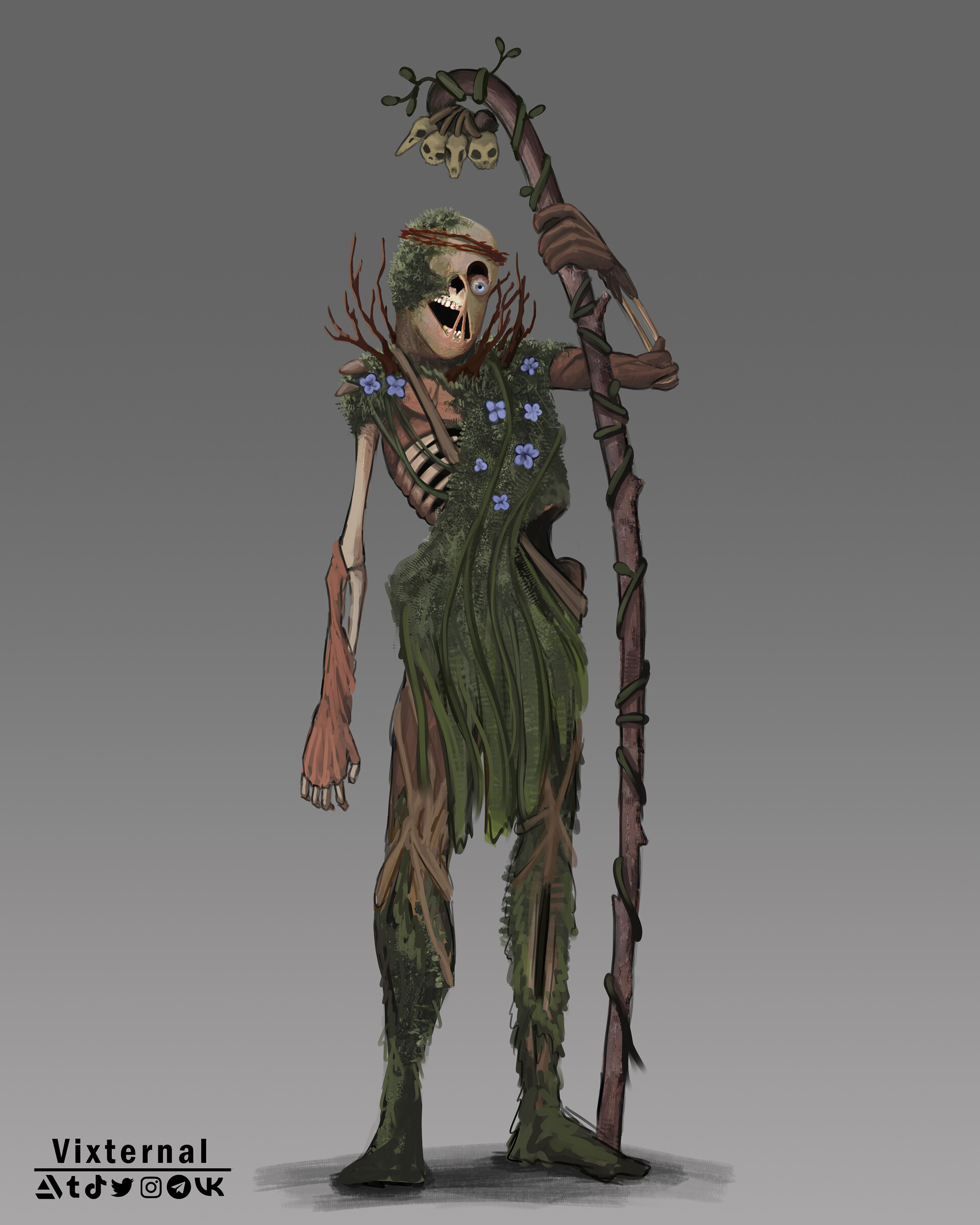 ArtStation - Swamp King concept
