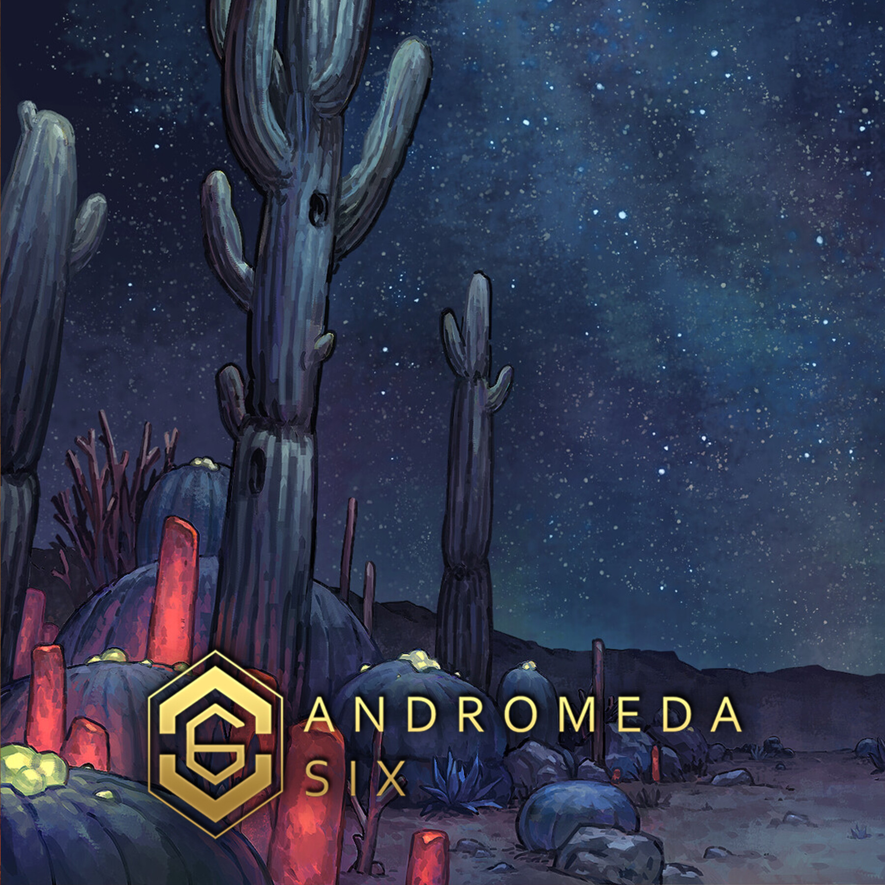 ArtStation - Andromeda Six: Tea Time with Oppo DLC - Teranium Cactus Field