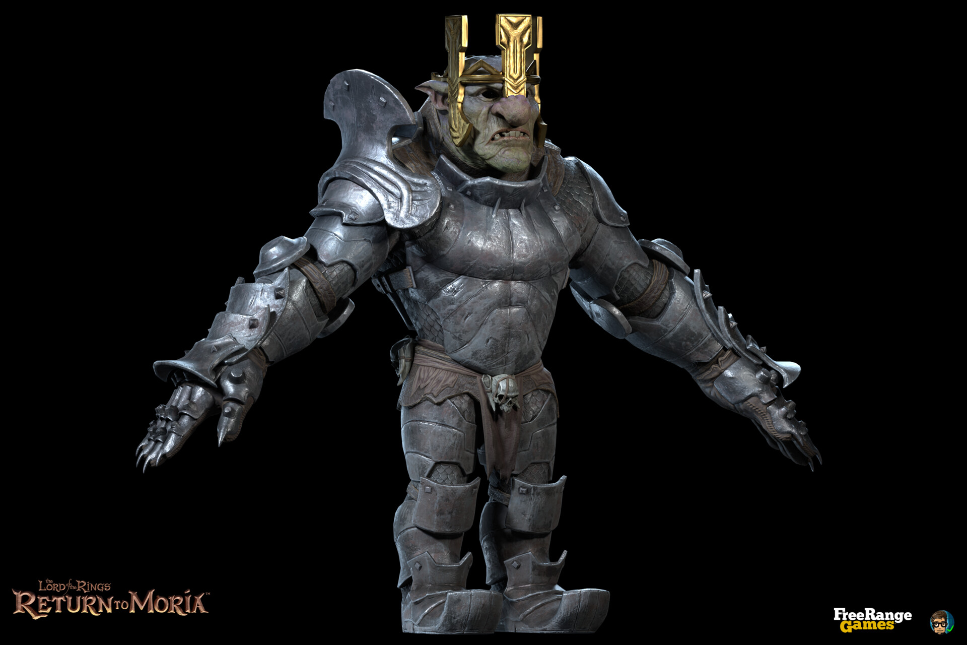 ArtStation - Lord of the Rings: Return to Moria [Cave Troll King]