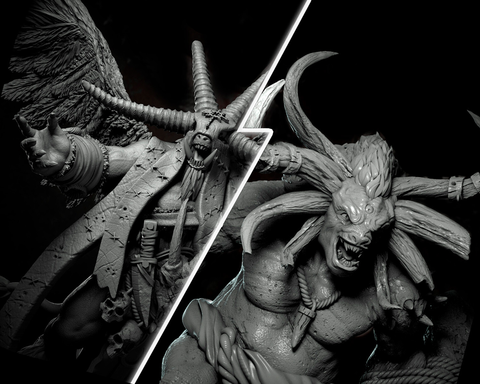 ArtStation - Miniatures: Creatures