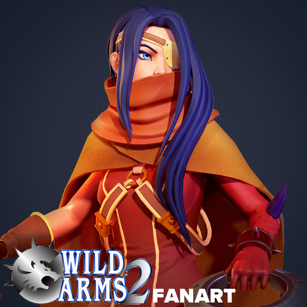 ArtStation - Wild Arms 2 Fanart: Kanon