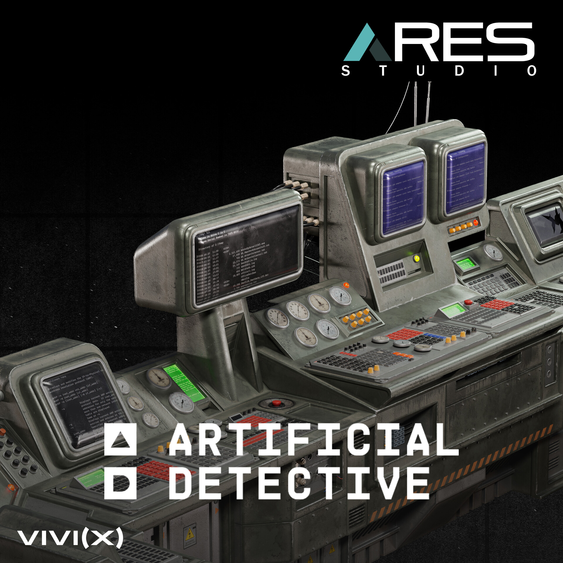 ArtStation - Artificial Detective : Hang_Control Panel