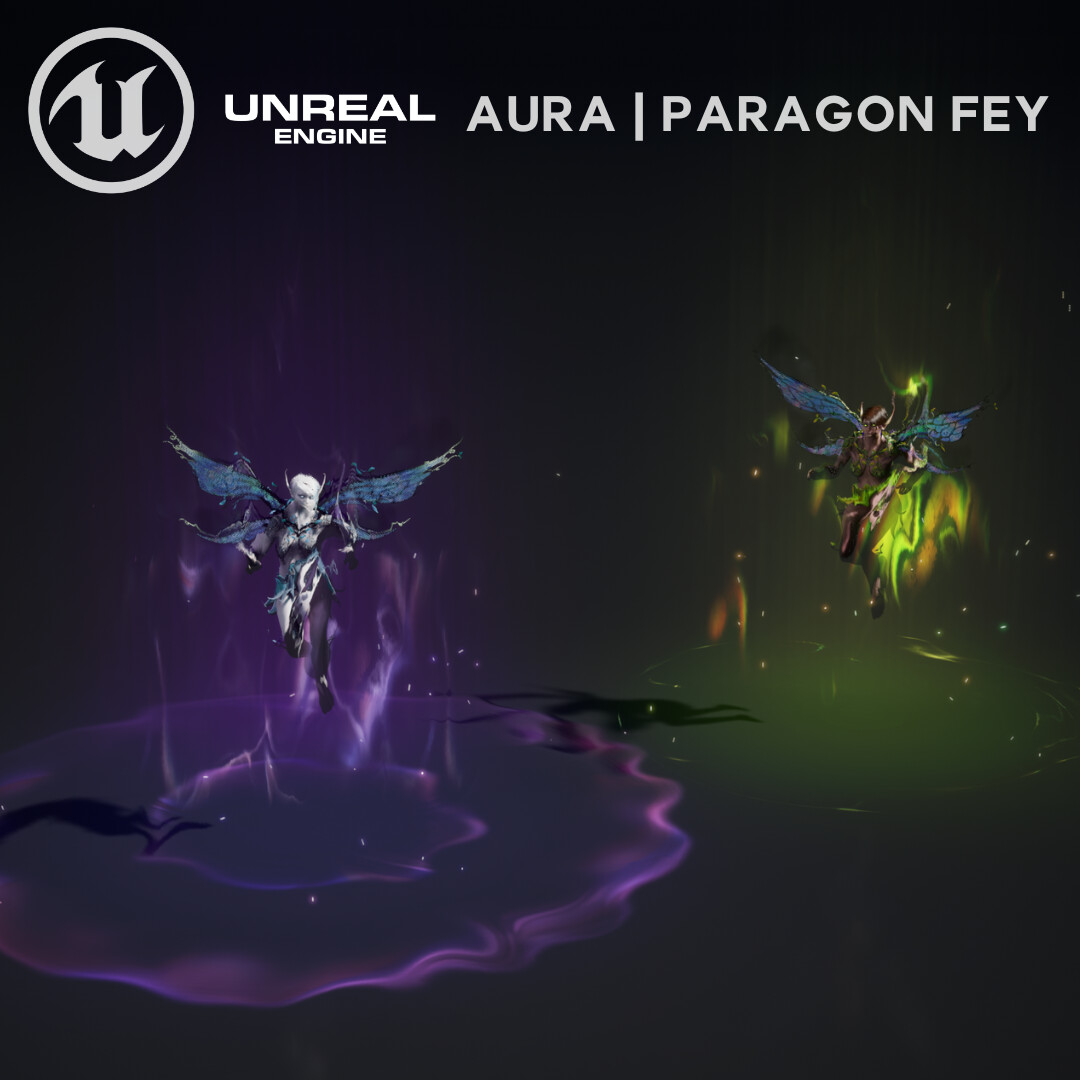 ArtStation - Paragon Fey | Magic Aura | Realtime VFX UE5