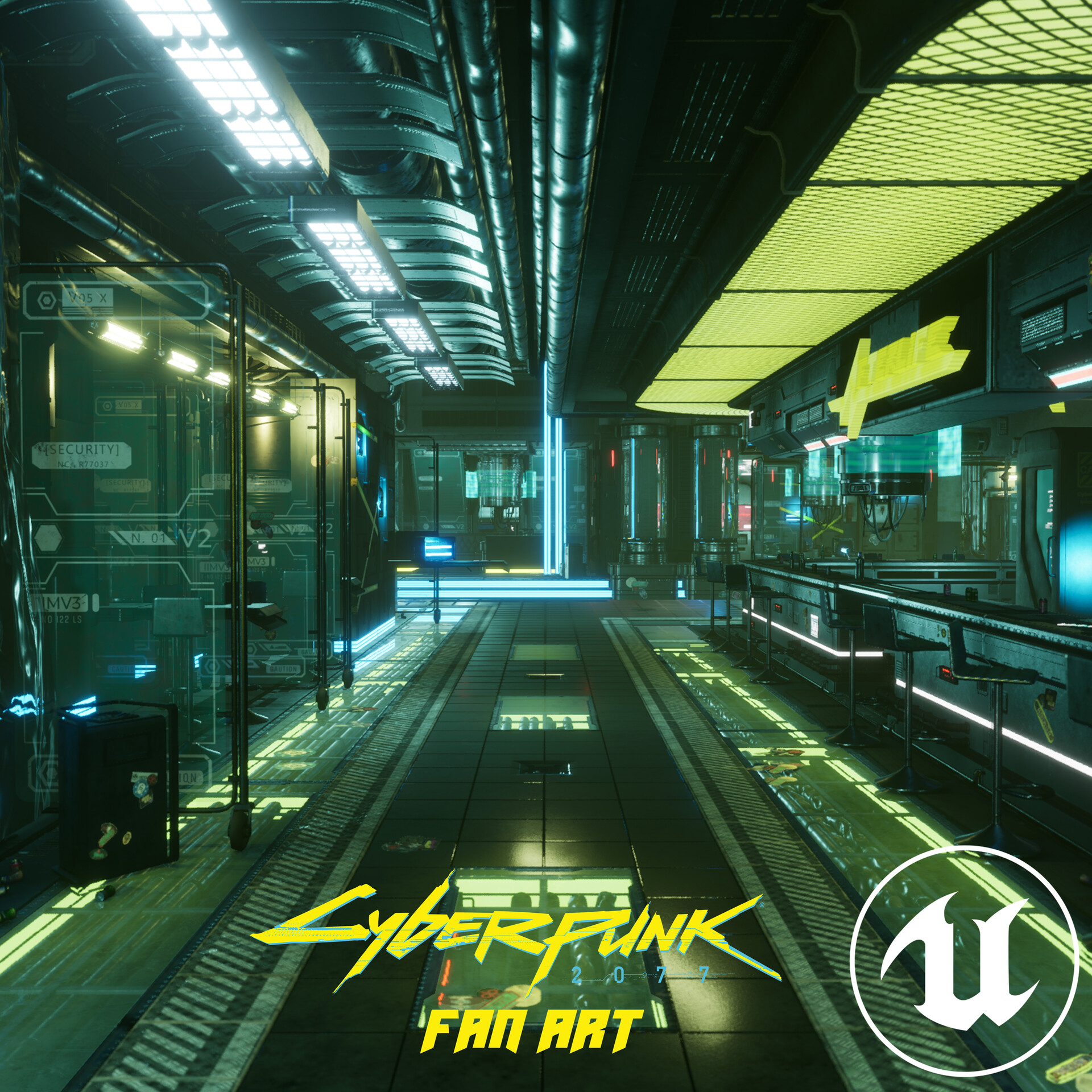 ArtStation - The Afterlife - Cyberpunk 2077 FAN ART