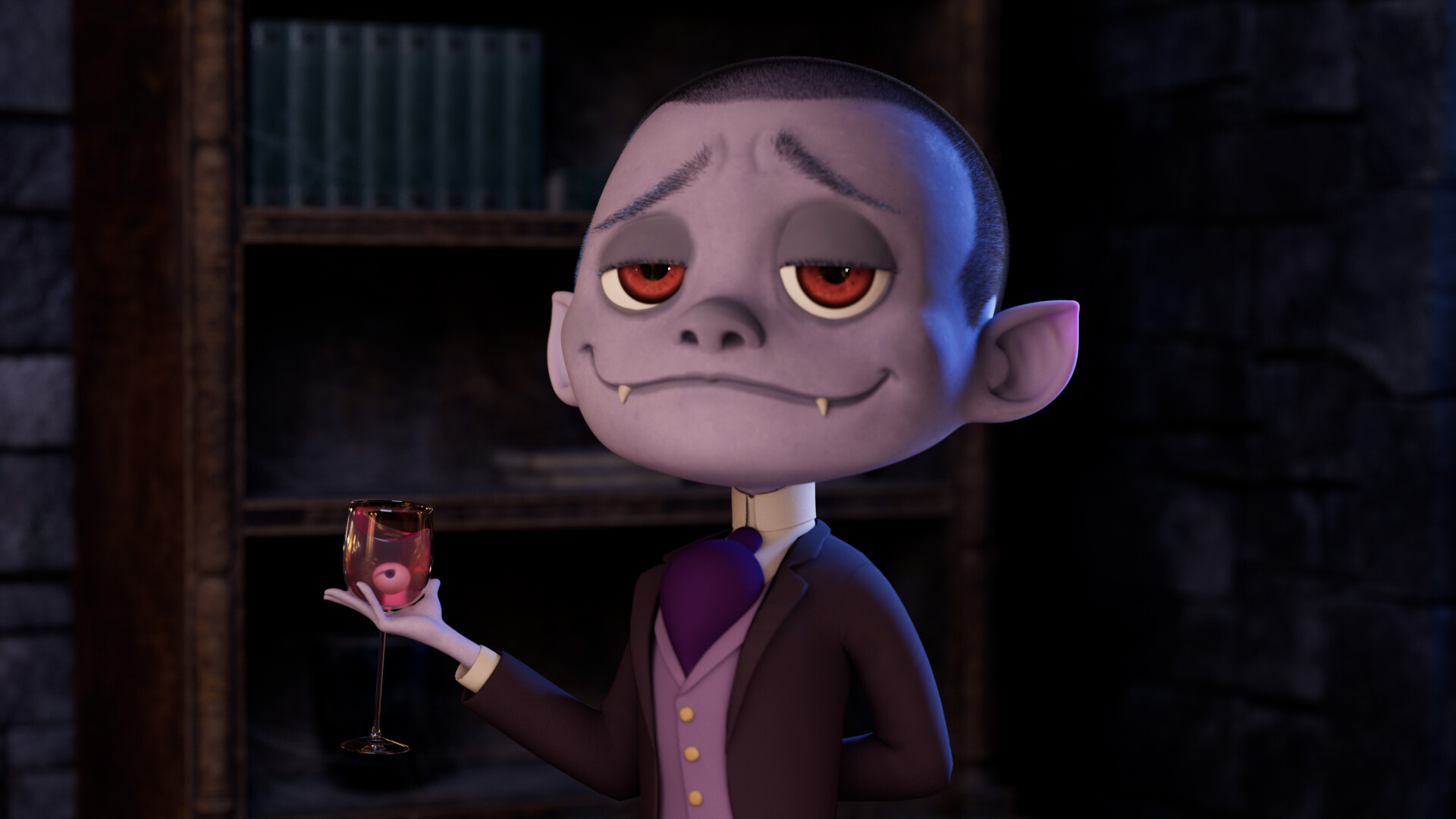 ArtStation - Sweet tooth Vampire