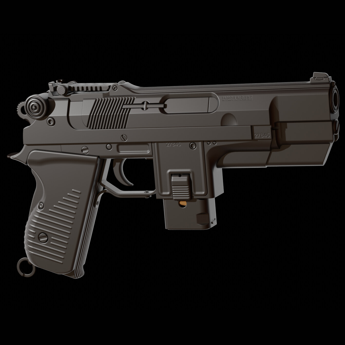 ArtStation - 9mm Pistol Highpoly | Fallout: Cascadia