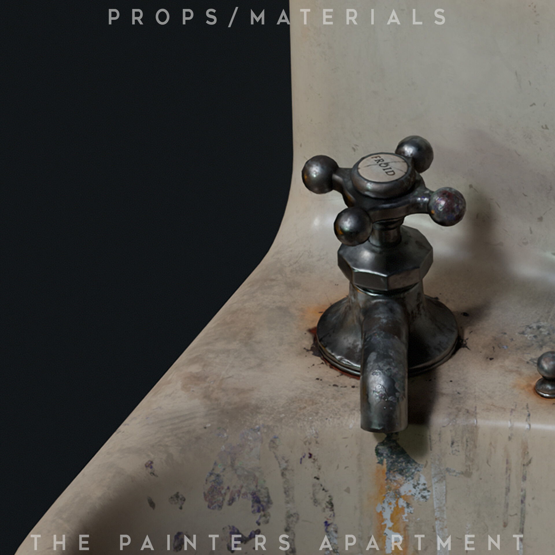 ArtStation - The Painter's Apartment - Props/Materials