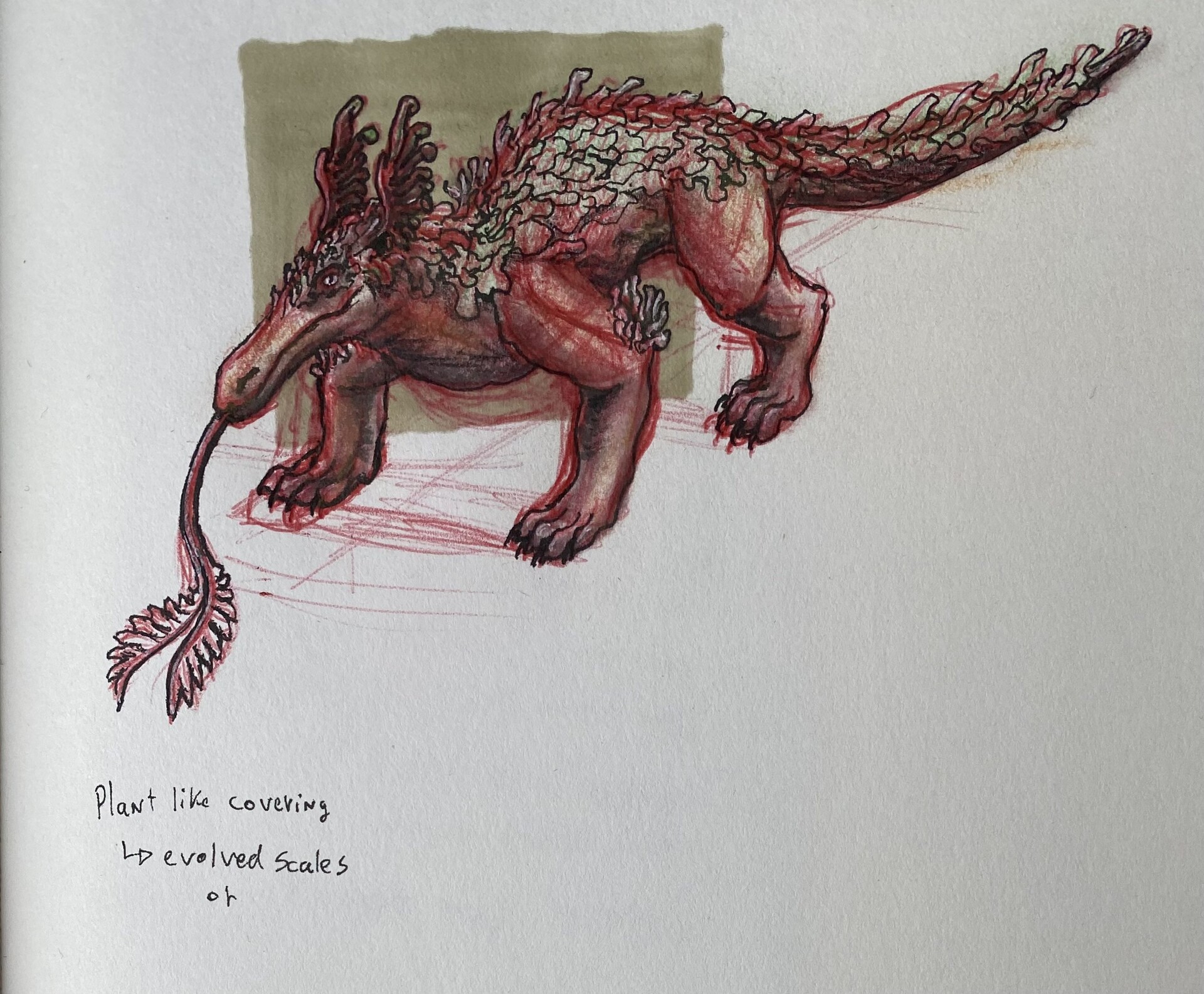 shanice de jong - Necronil - Creature Design