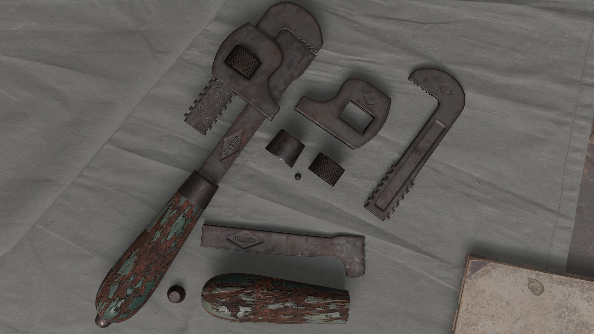 ArtStation - Stillson's Wrench