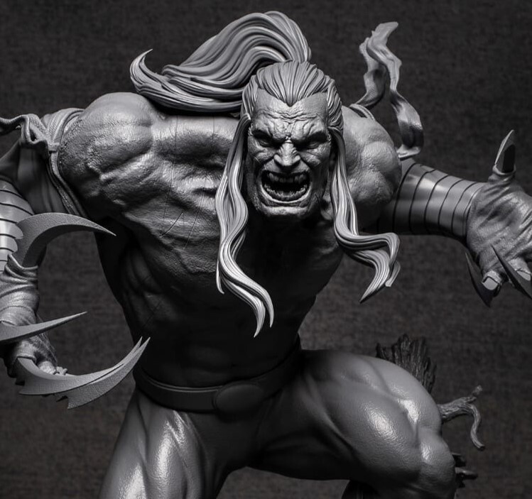 Jeremy Jap - Divine Statues 1/4 scale ; Cyberforce - Ripclaw