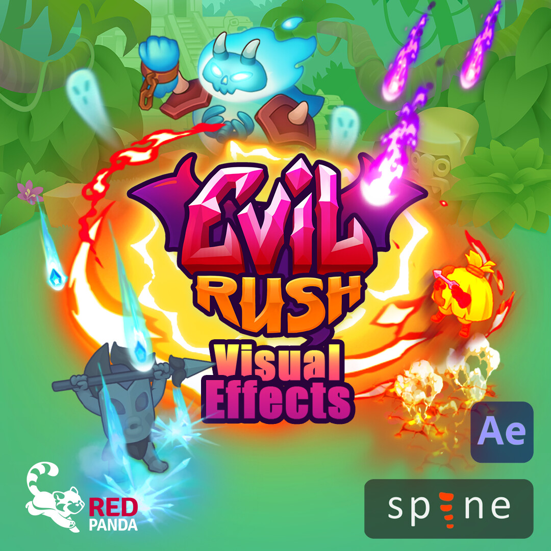 ArtStation - Visual Effects for Evil Rush