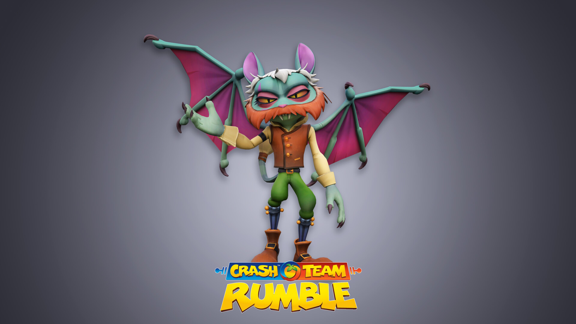 ArtStation - Crash Team Rumble: Catbat Troll Skins