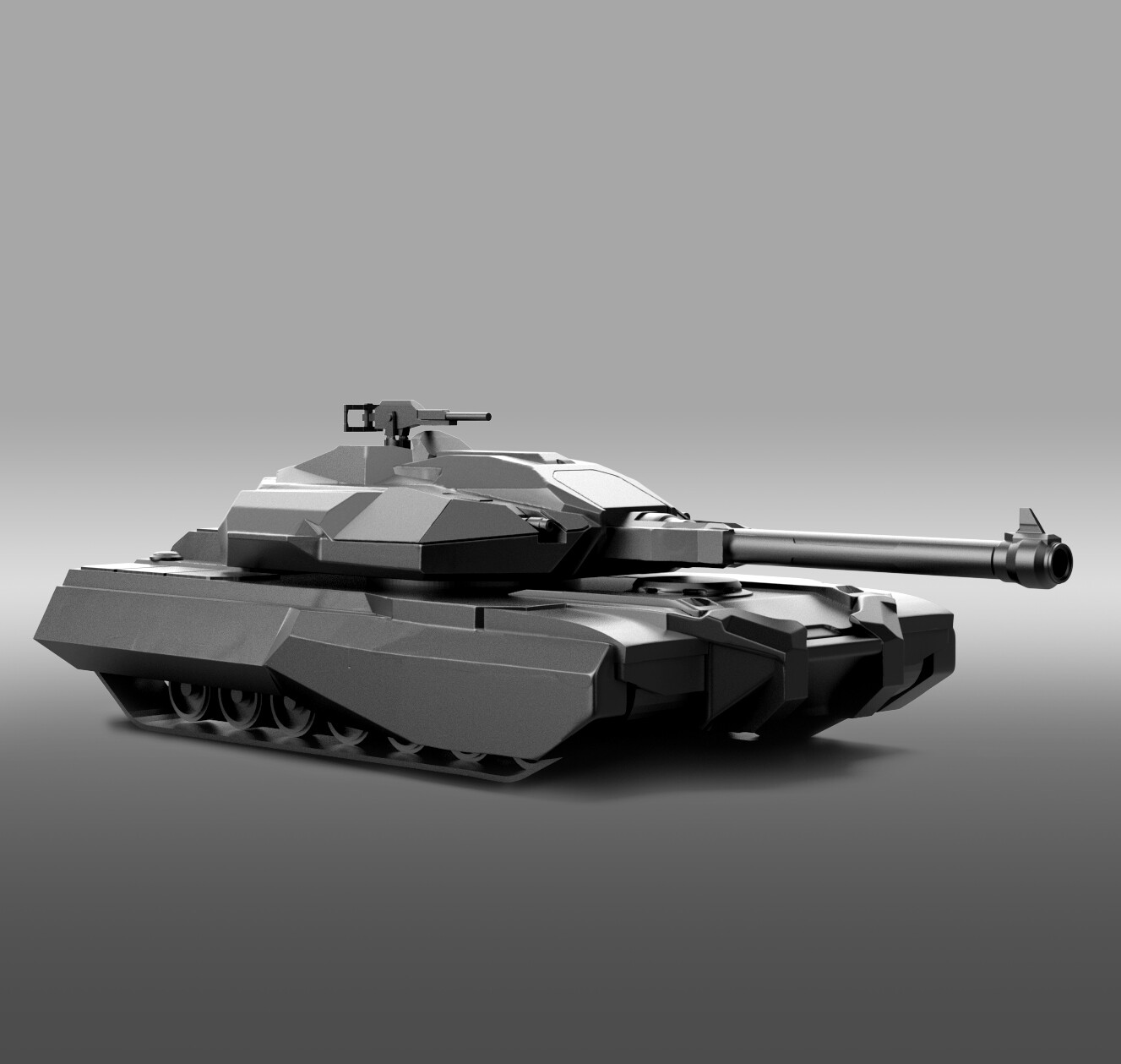 ArtStation - Battle tank SKETCH 1
