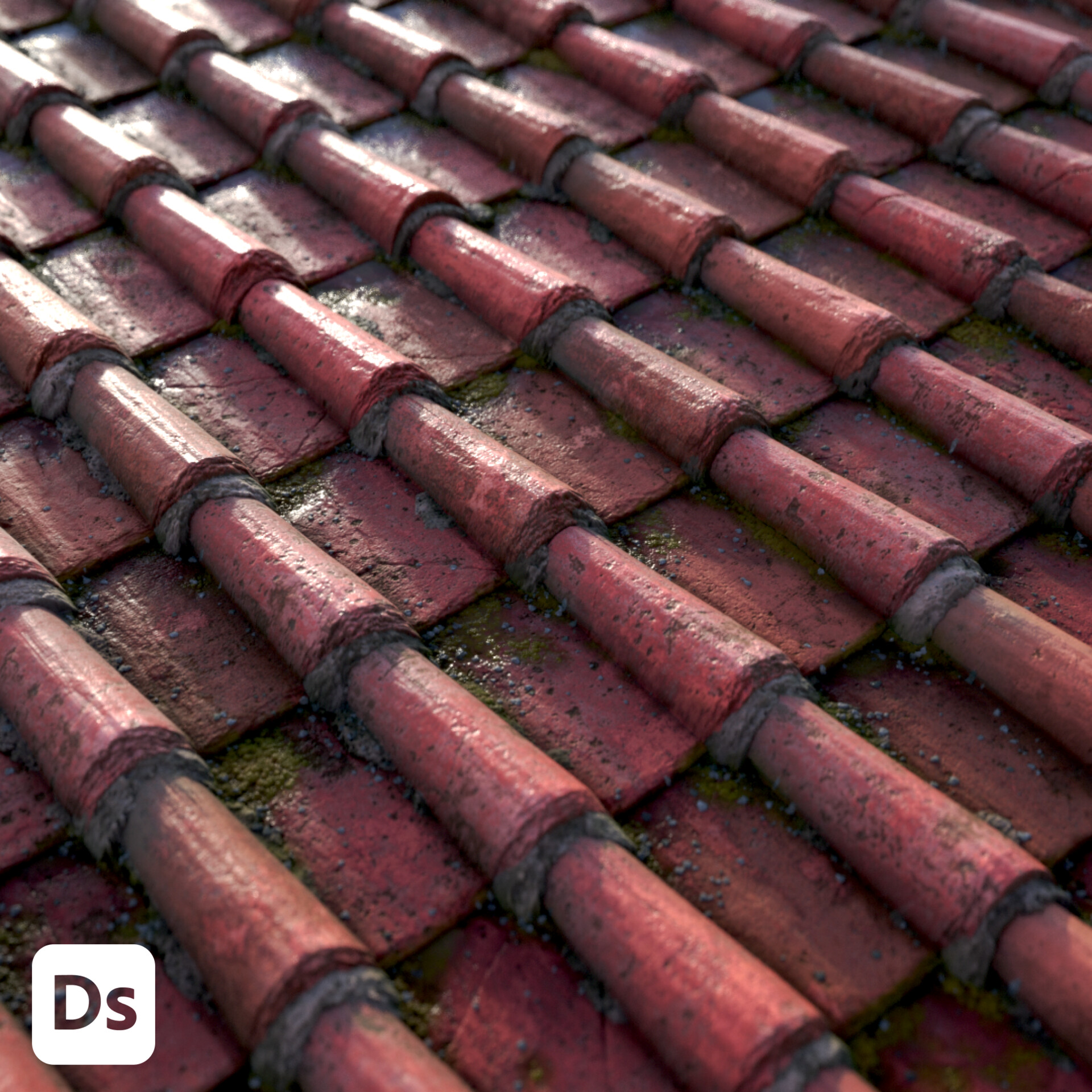 ArtStation - Roof tile