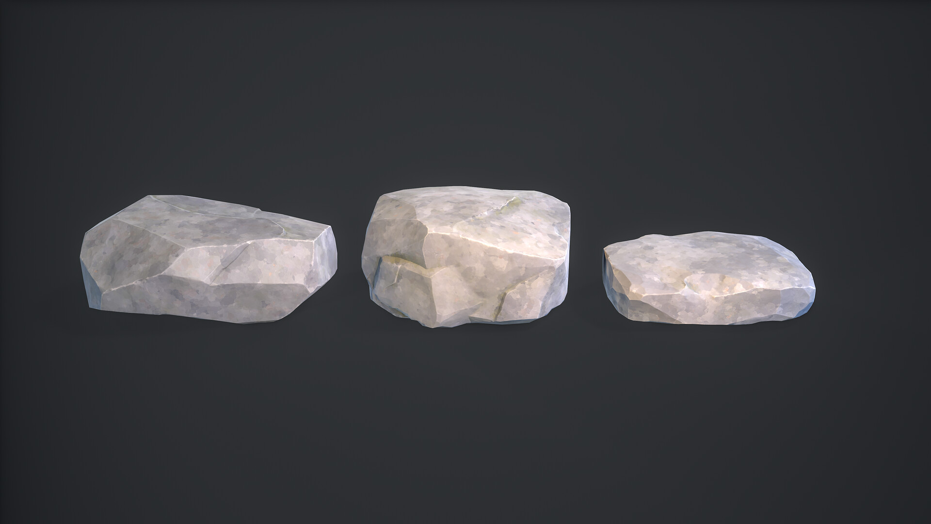 ArtStation - Stylized Rocks