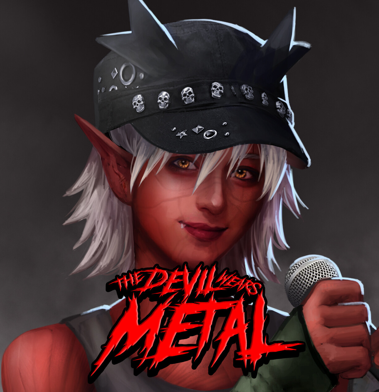 ArtStation - Devil Wears Metal - Hannya - Character Design