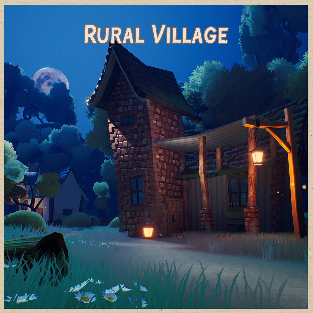 ArtStation - Rural Village