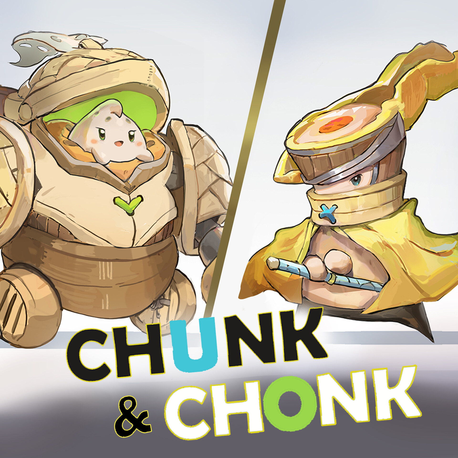 James Huang - Chunk & Chonk - Dim Sum Character Concepts
