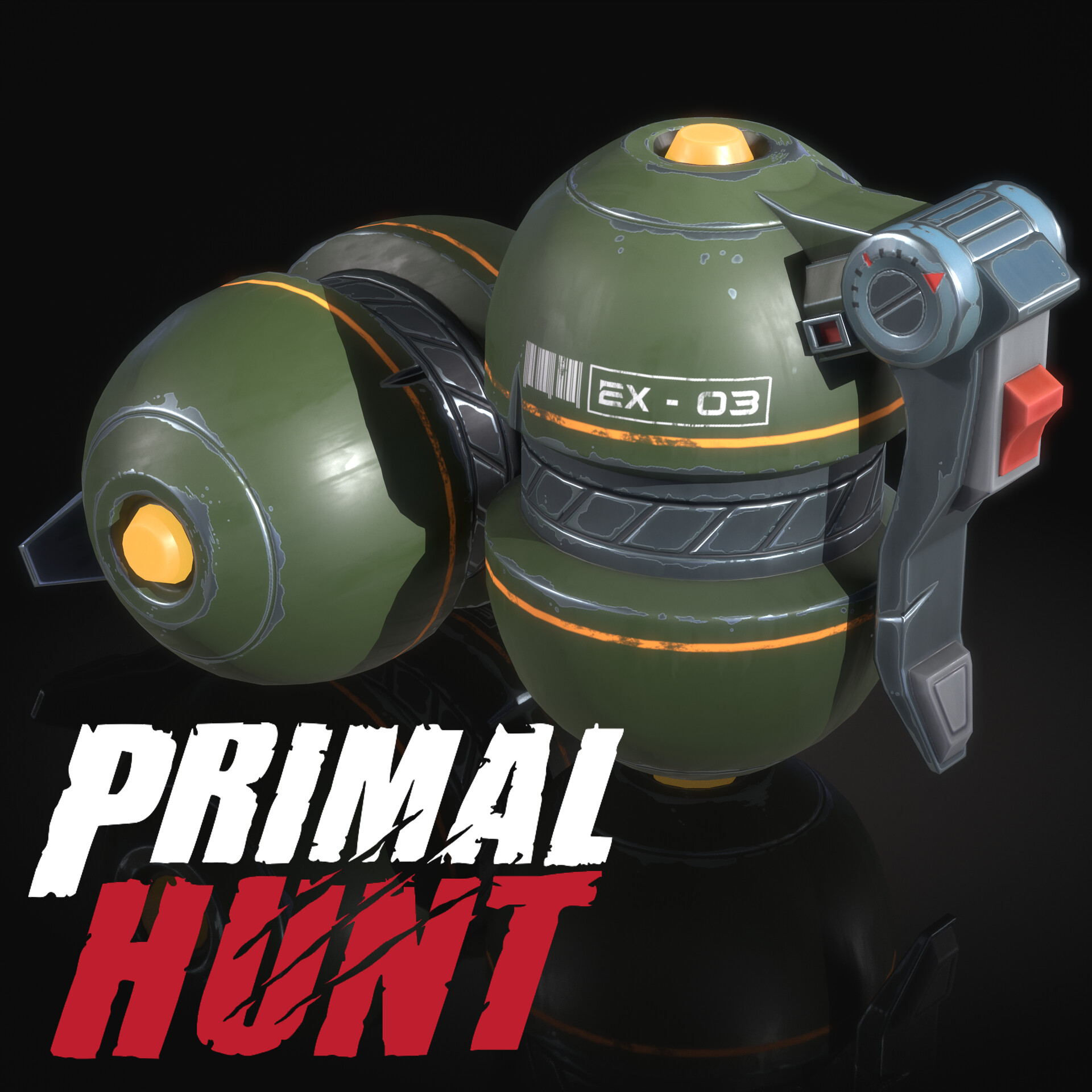 ArtStation - Primal Hunt - Grenades